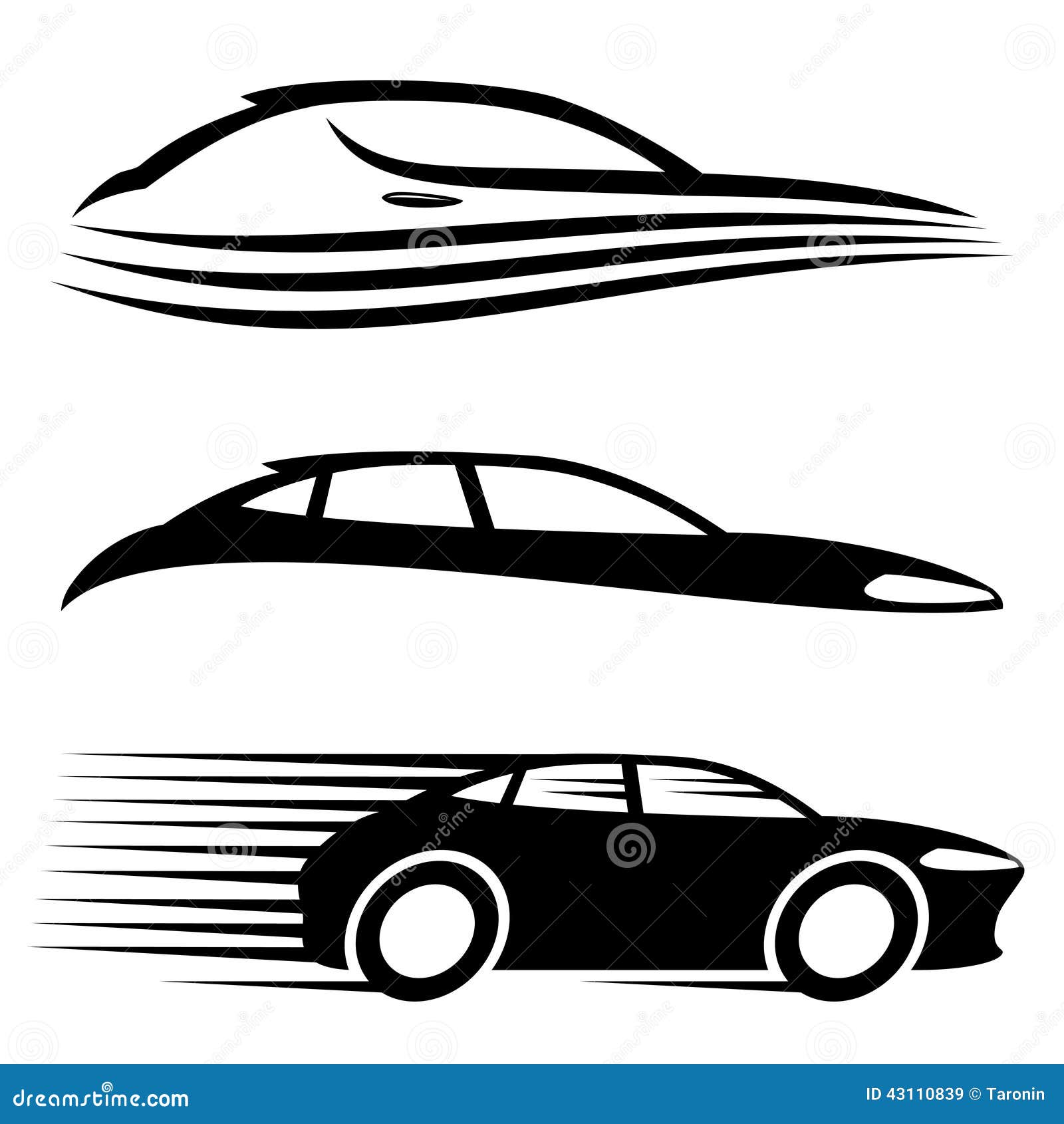 Car signs. stock vector. Illustration of decoration, creative - 43110839