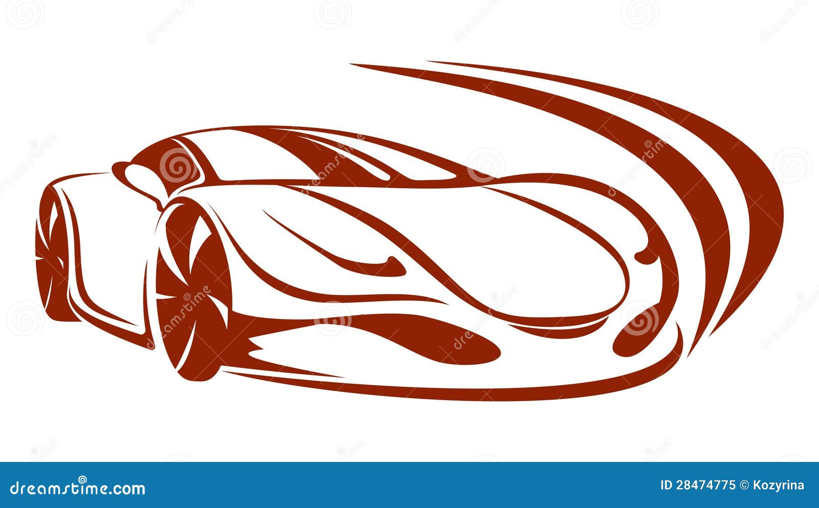 Car silhouette stock vector. Illustration of contour - 28474775