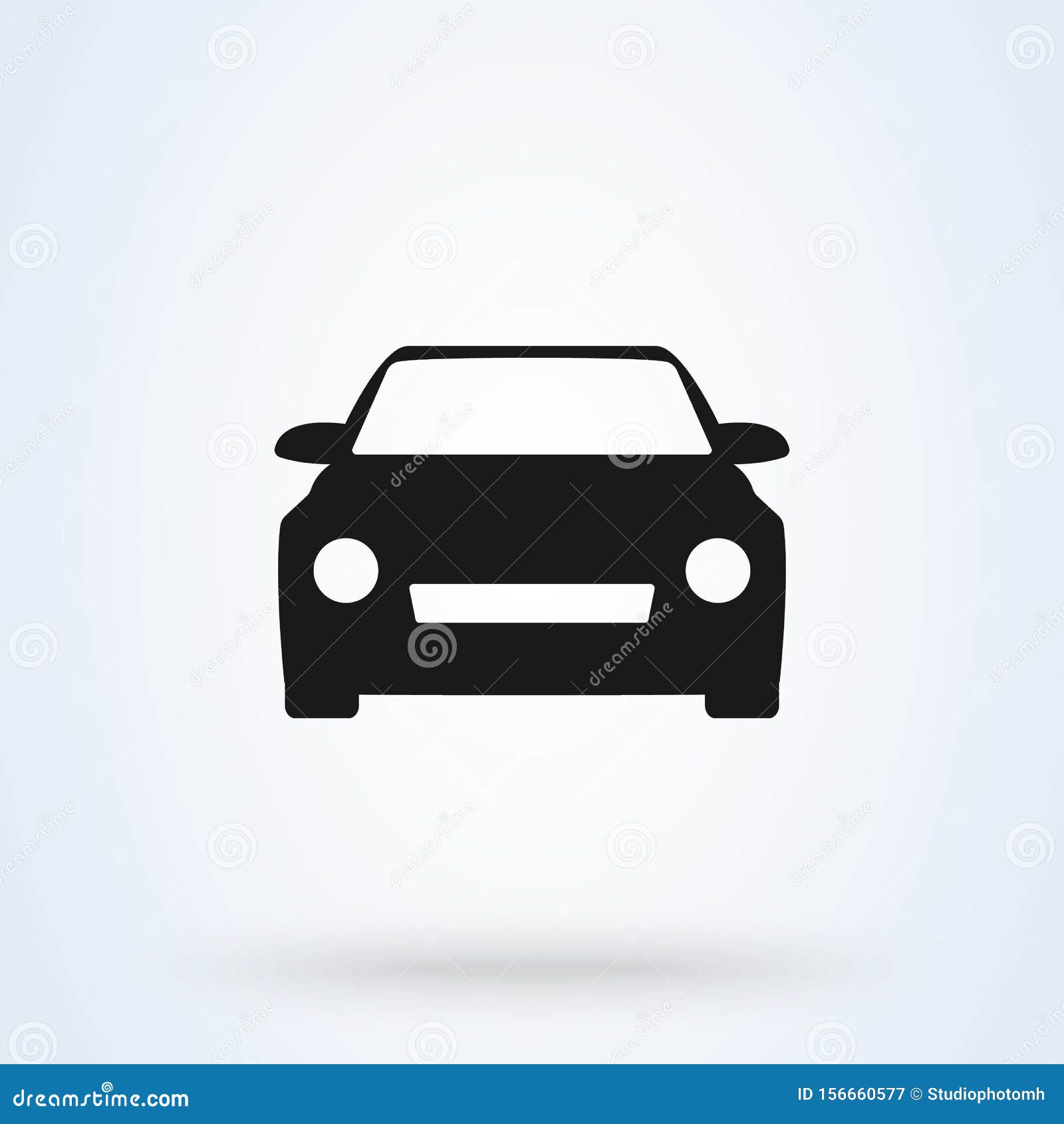 Car Simple Vector Modern Icon Design Illustration Stock Vector ...