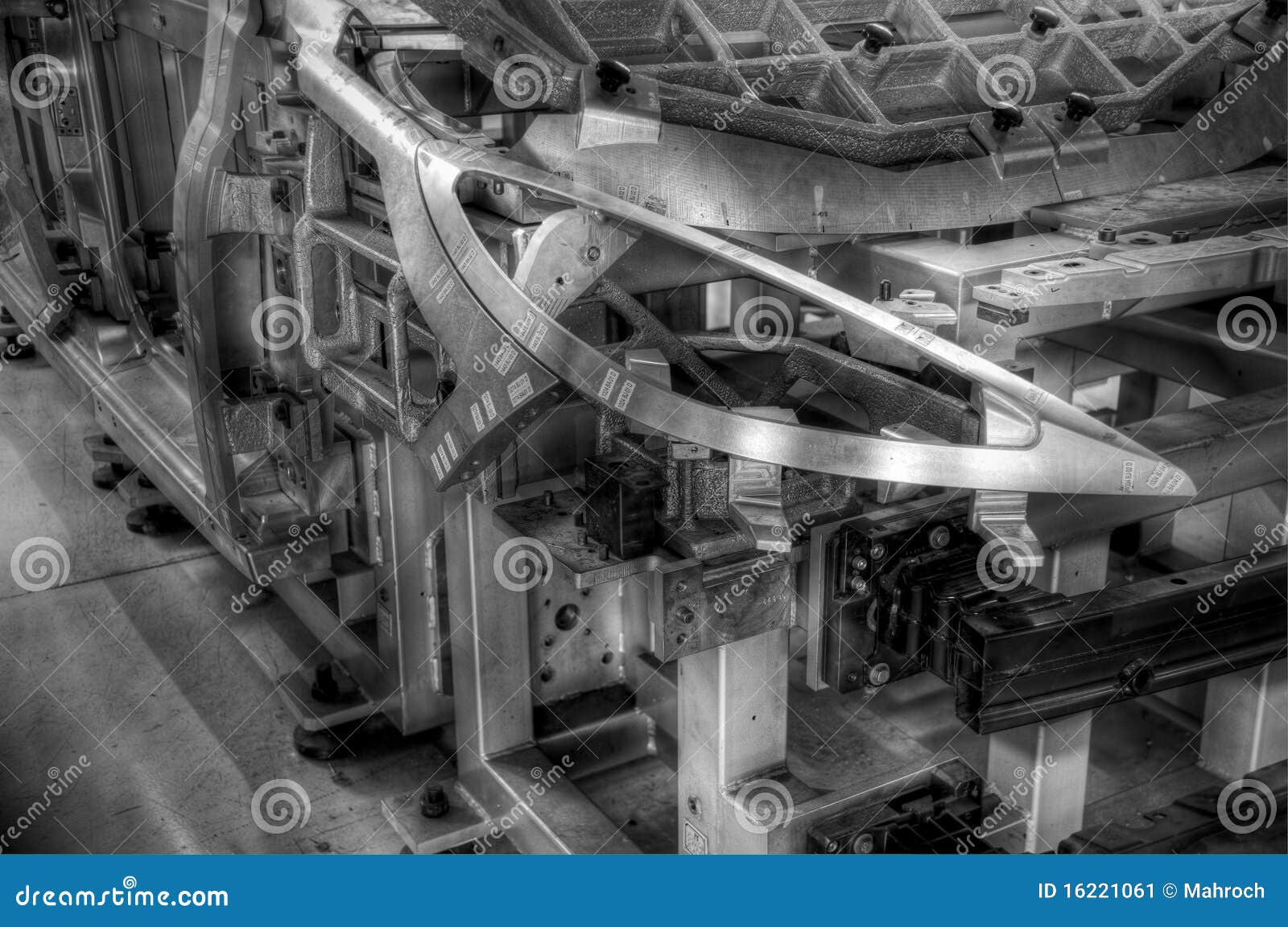 Car Skeleton Stock Image - Image: 16221061