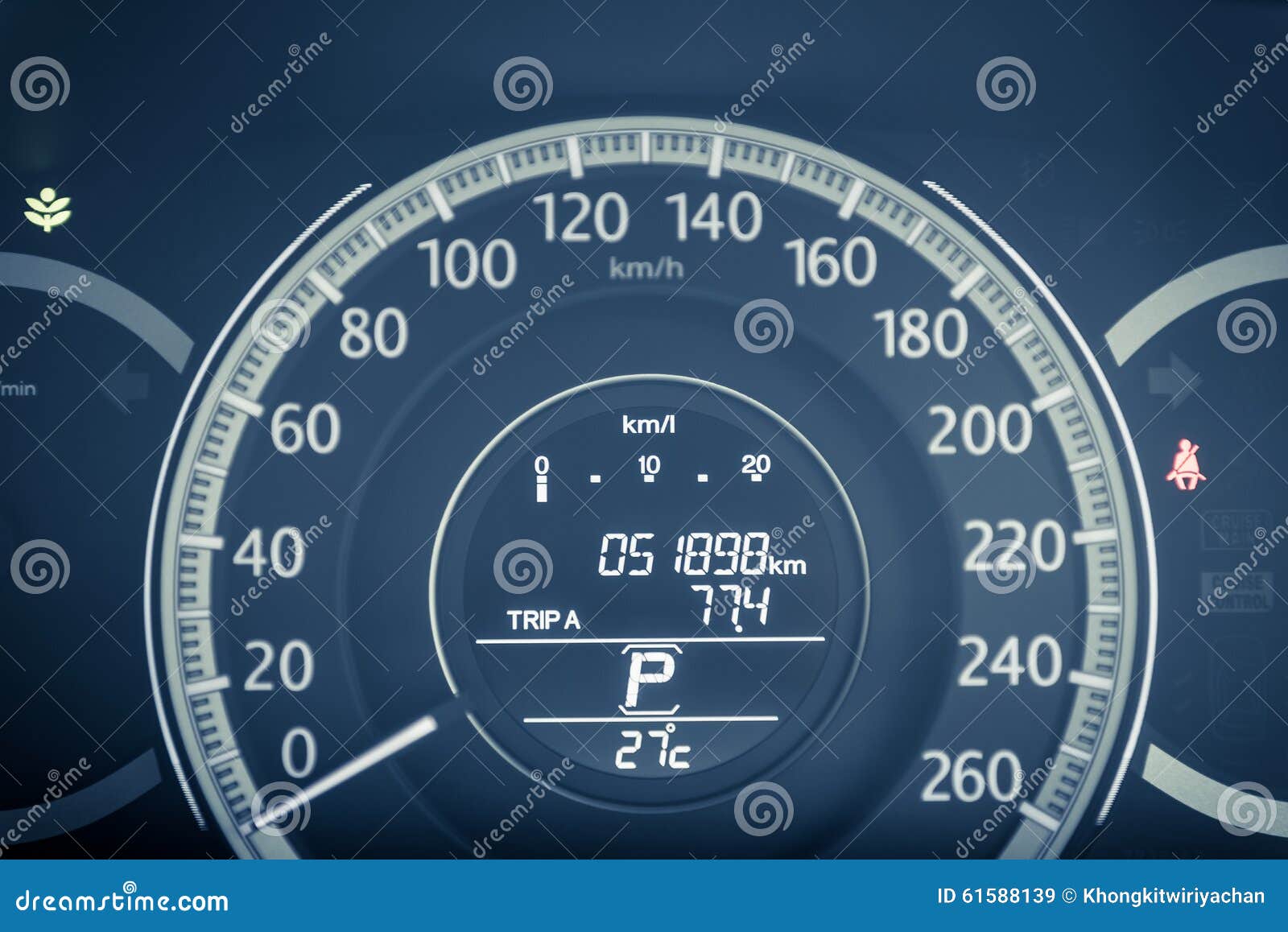 Car speed meter stock image. Image of drive, race, dark - 61588139