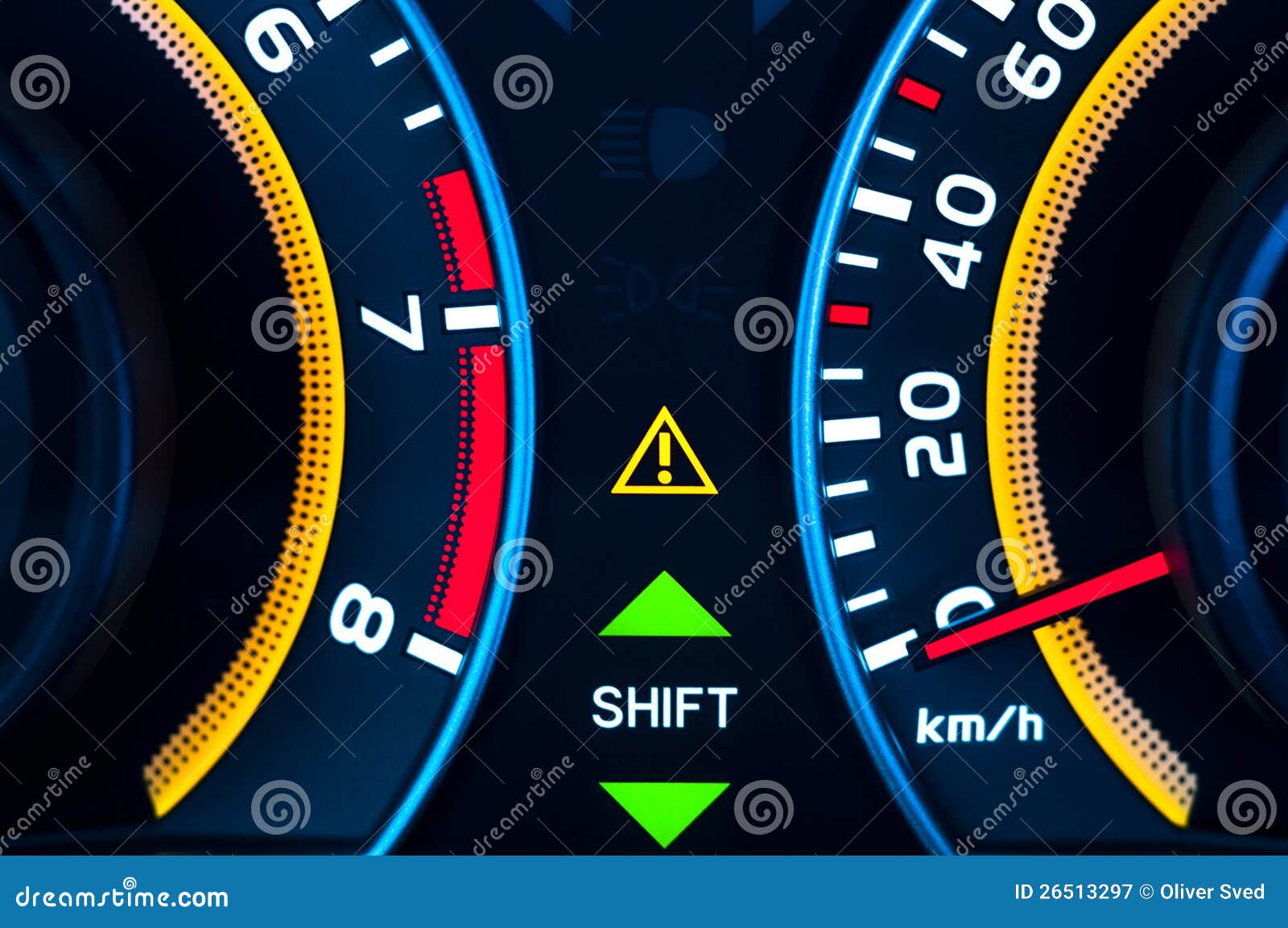 Car speed meter closeup stock image. Image of meter, dashboard - 26513297