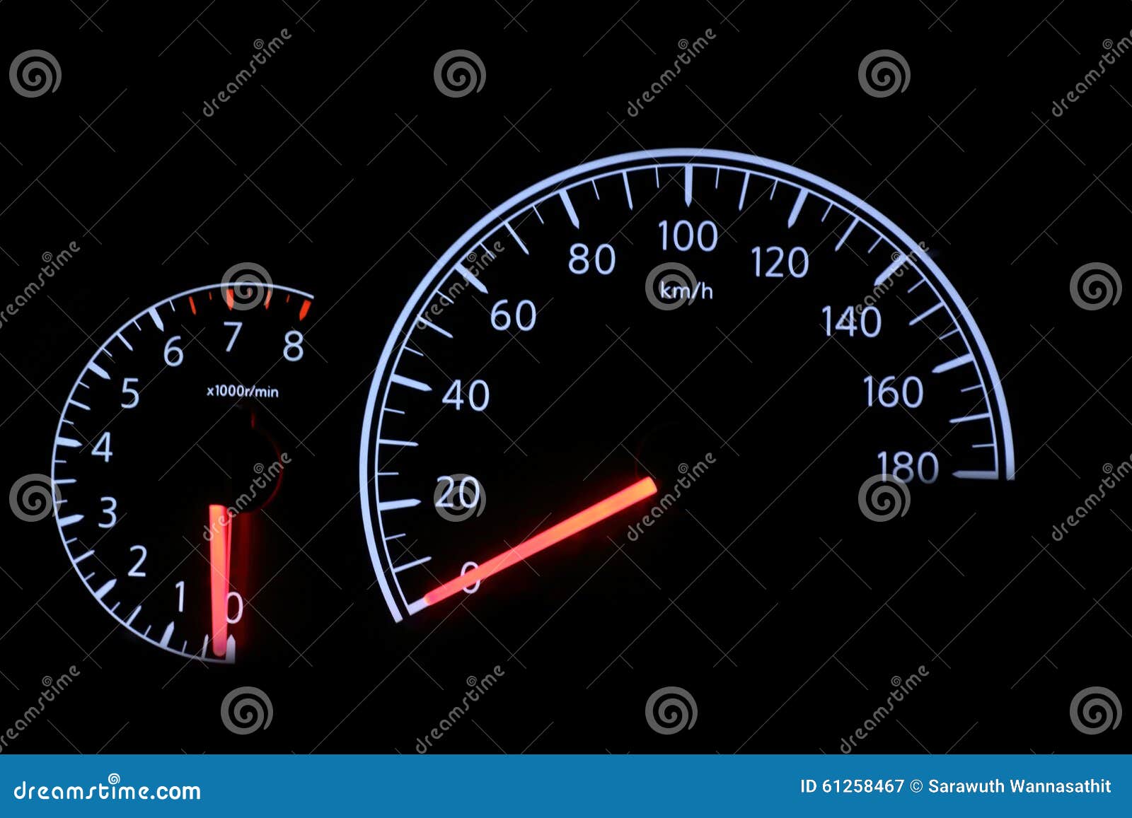 Car speed meter stock image. Image of kilometer, black - 61258467