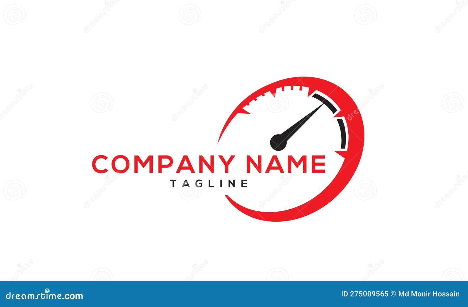 Car speed test logo design stock vector. Illustration of bionics ...