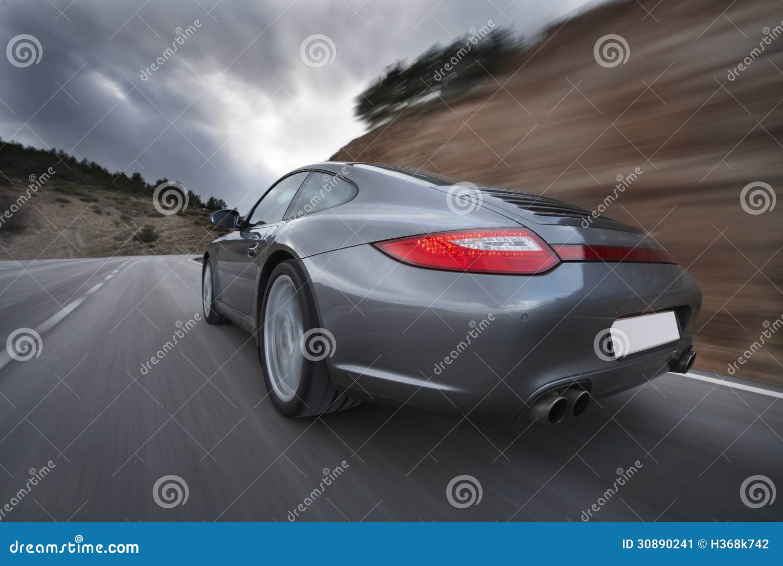 Car Speeding, Blurred Motion Stock Image - Image of motion, driving ...