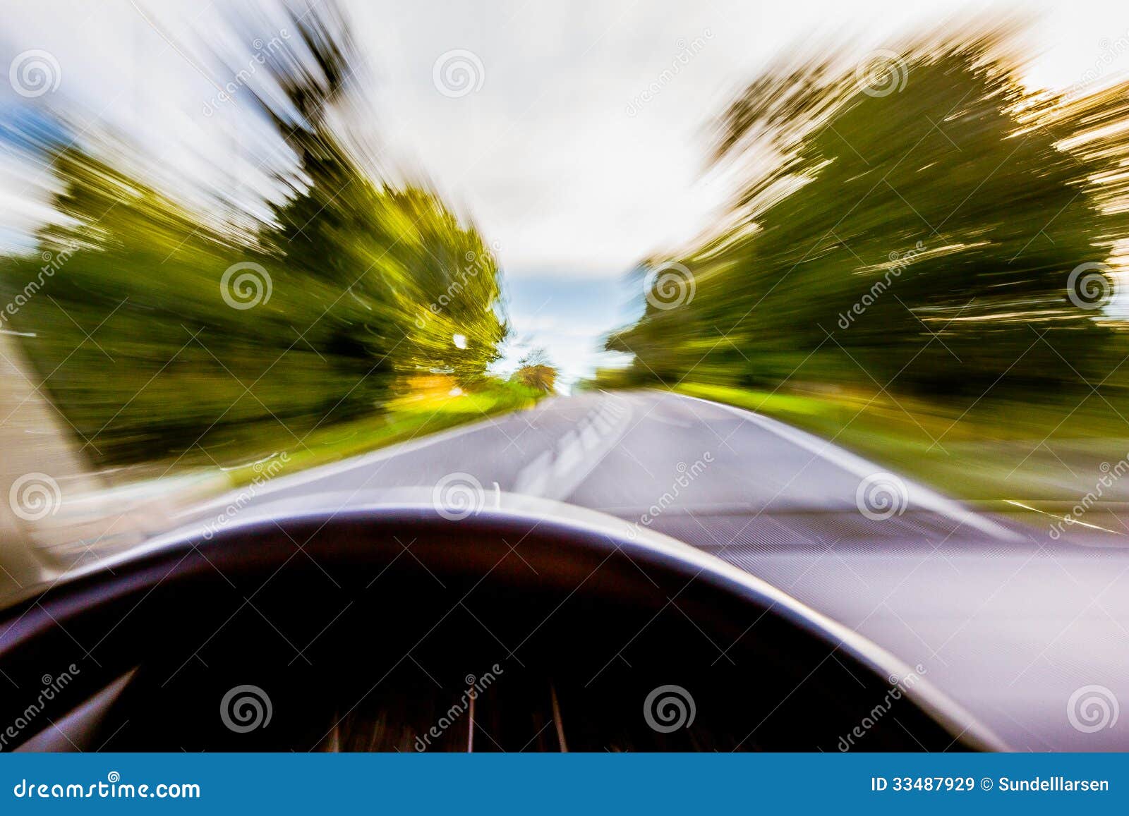 Car Speeding on Road Blurred Stock Image - Image of moving, drive: 33487929
