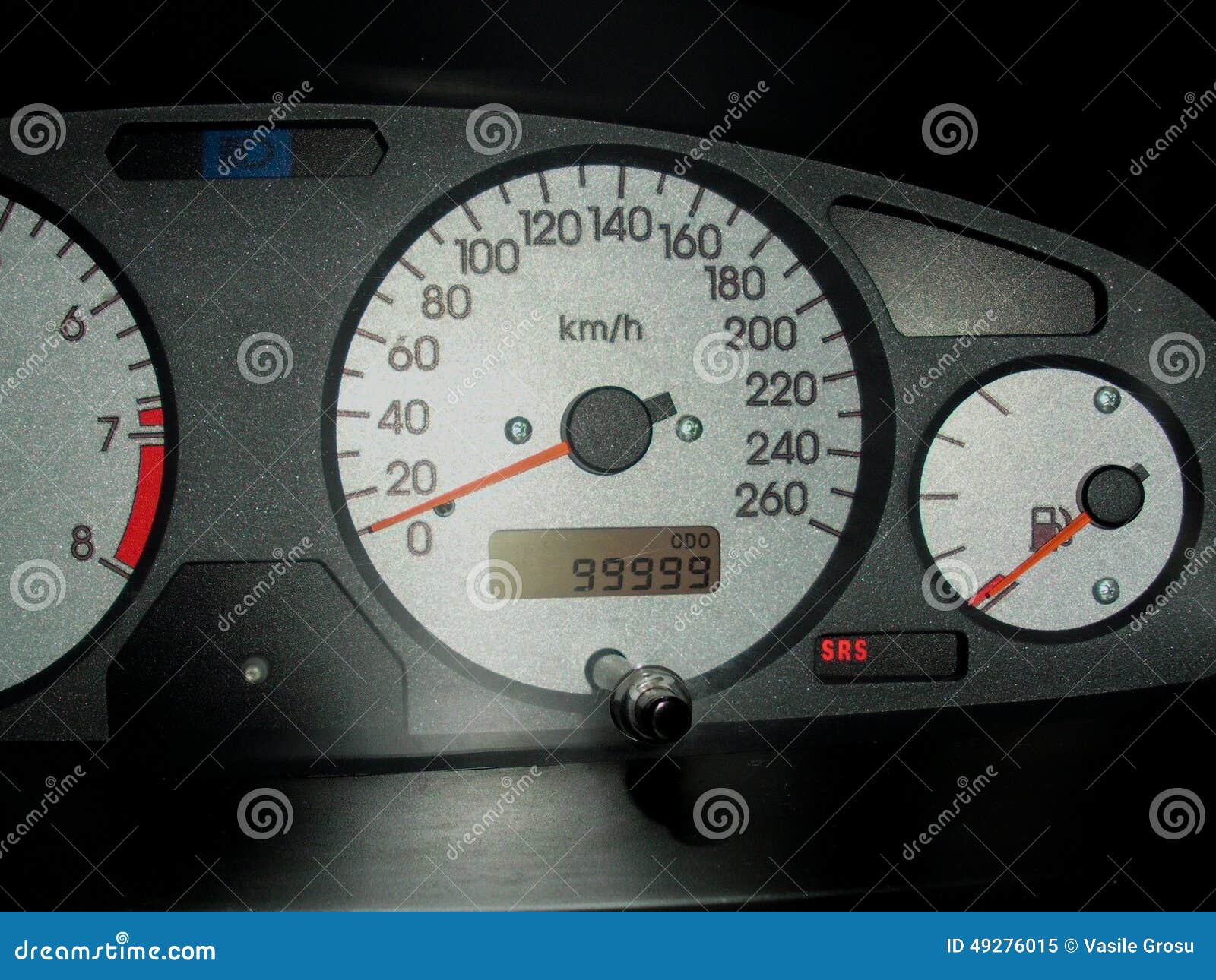 Car speedmeter stock image. Image of transport, distance - 49276015