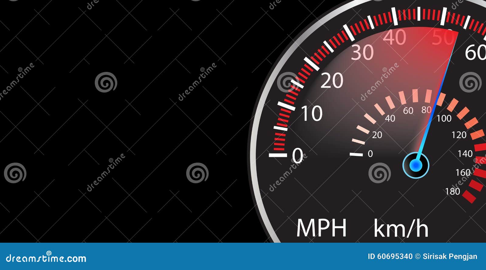 Car Speedometer Abstract Background Stock Illustration - Illustration ...