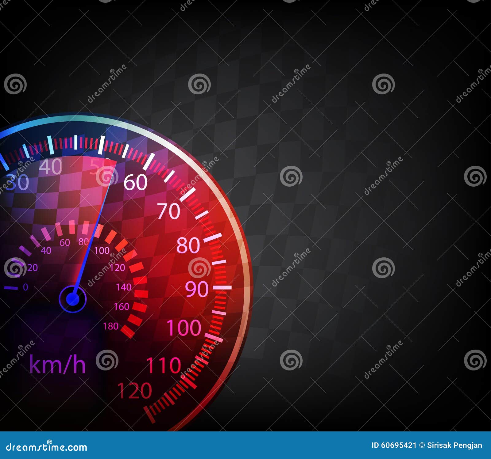 Car speedometer background stock illustration. Illustration of race ...