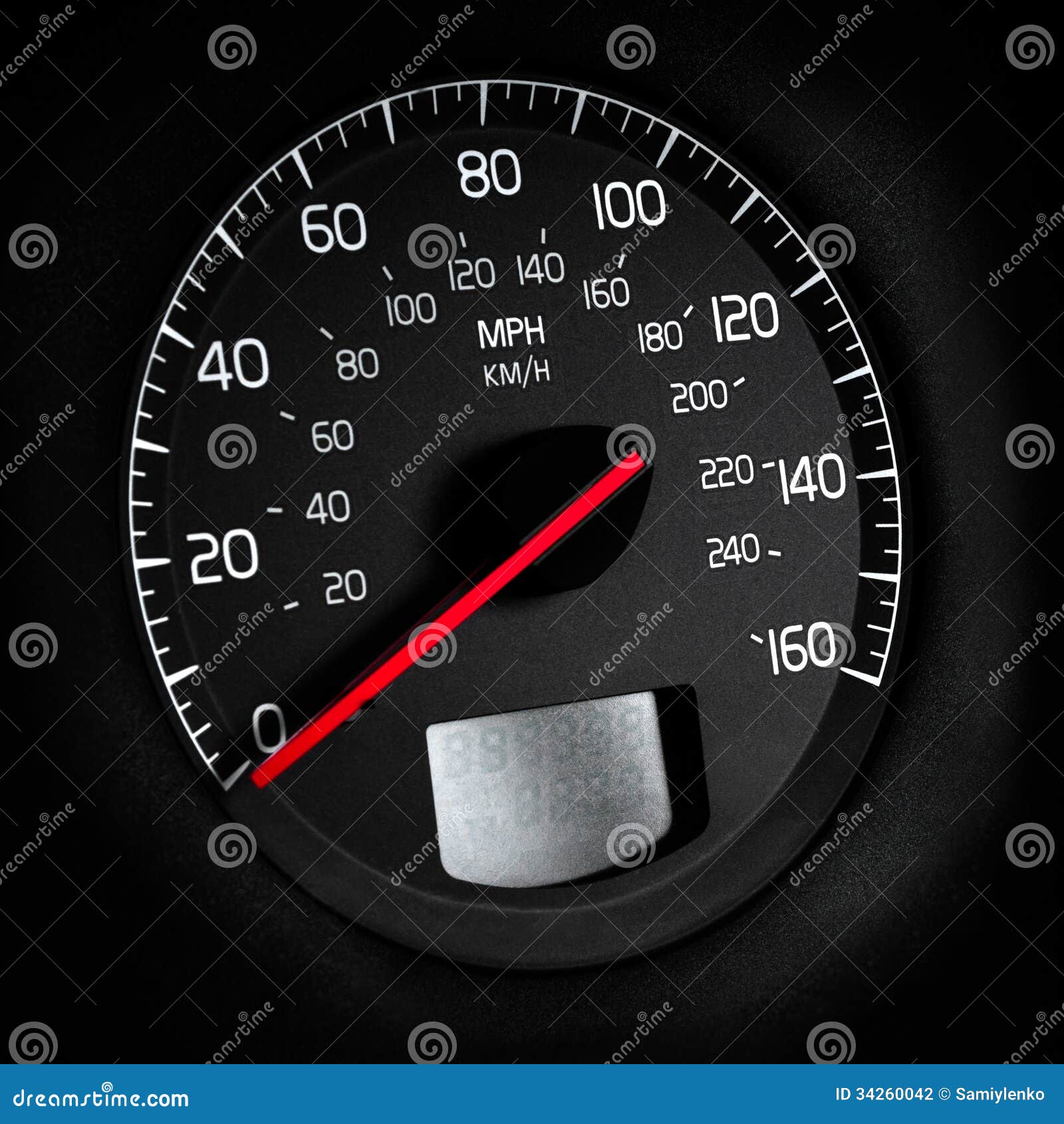 Car speedometer stock photo. Image of glowing, light - 34260042