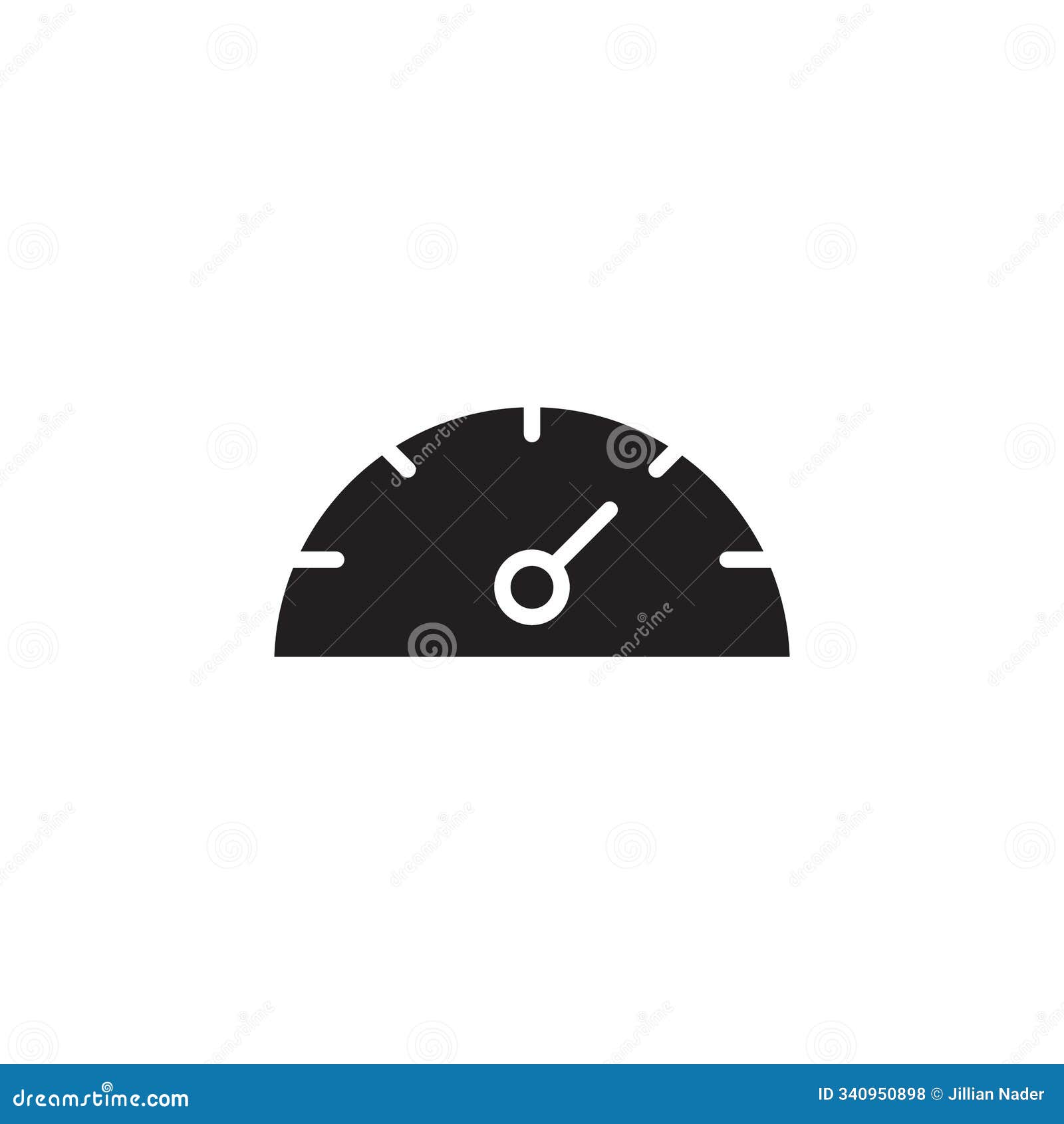 Car Speedometer Icon Web Design in Vector Stock Vector - Illustration ...