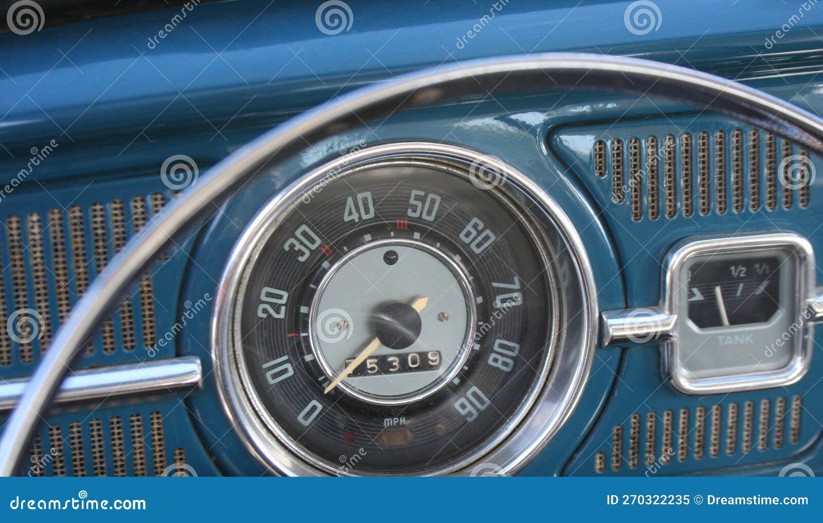 Car Speedometer of Old Car Not Moving Stock Image - Image of gauge ...