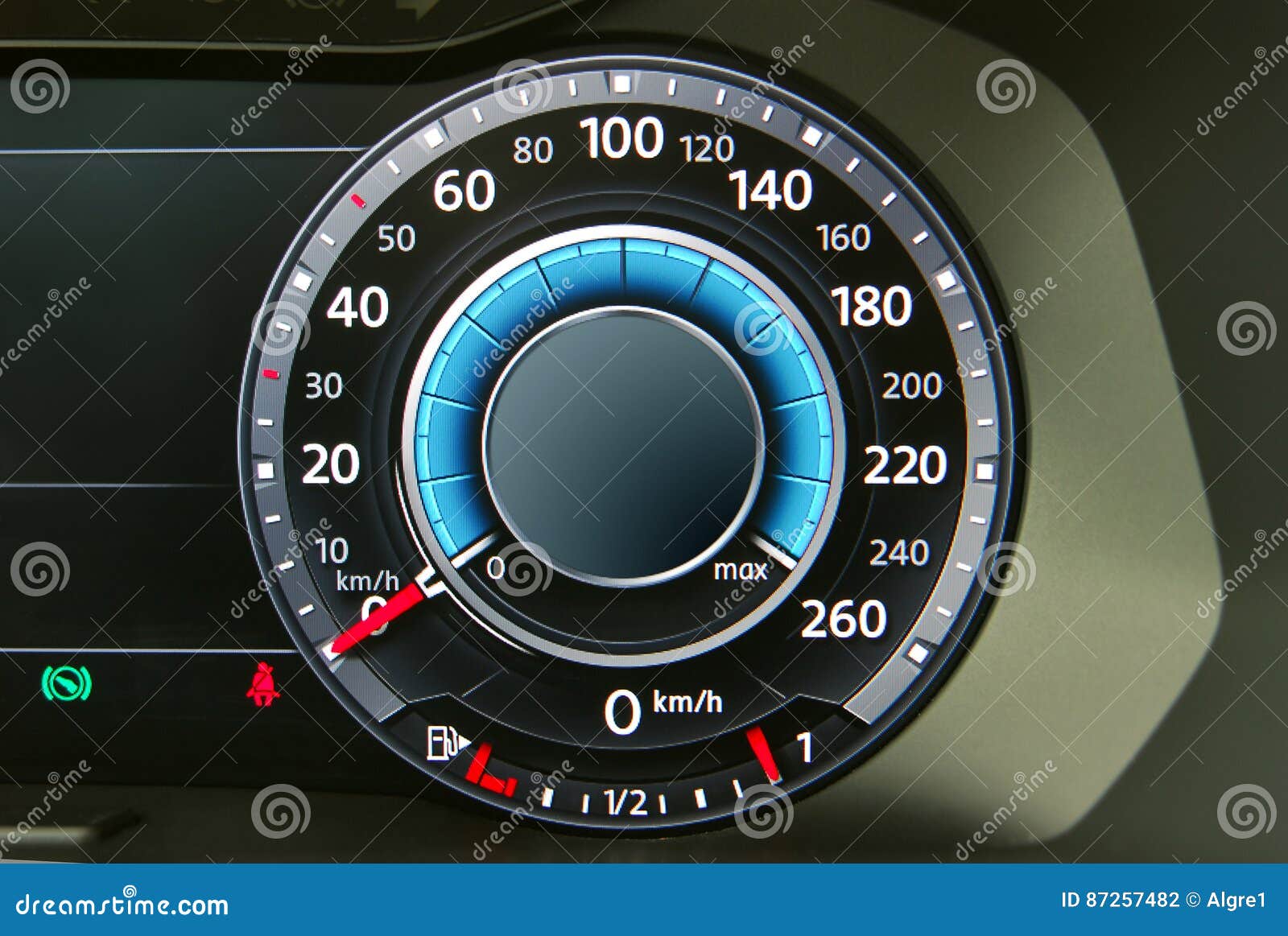 Car speedometer stock photo. Image of automotive, speed - 87257482