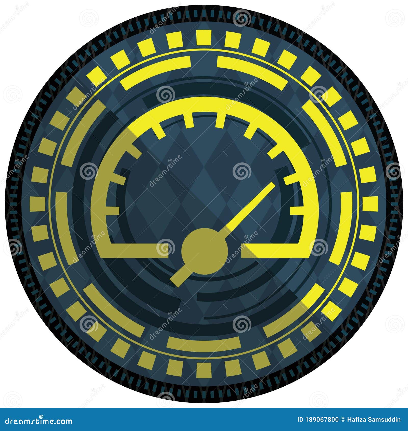 Car Speedometer. Vector Illustration Decorative Design Stock Vector ...