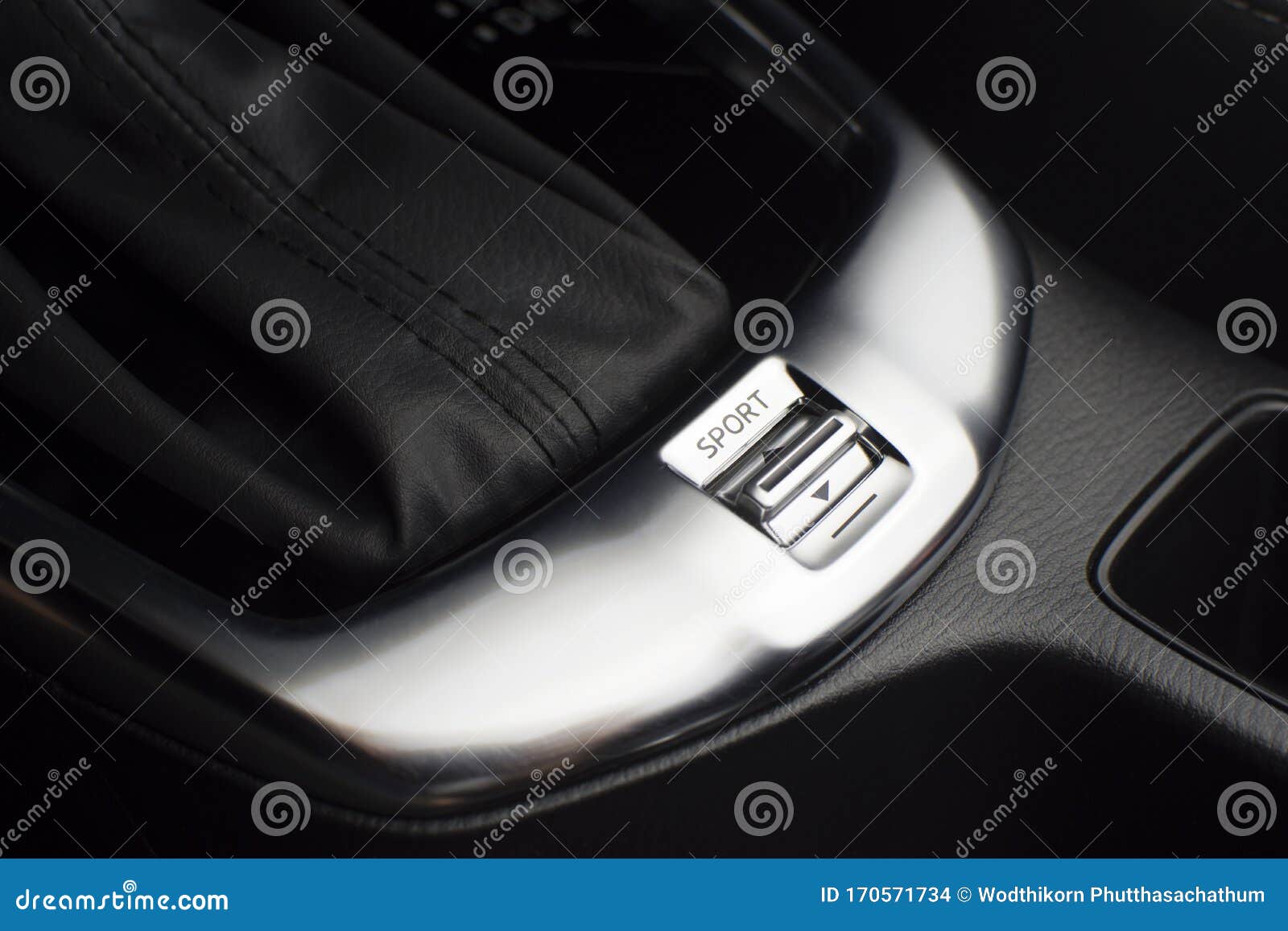 Car Sport and Comfort Mode Button Switch of Automatic Gear Transmission ...