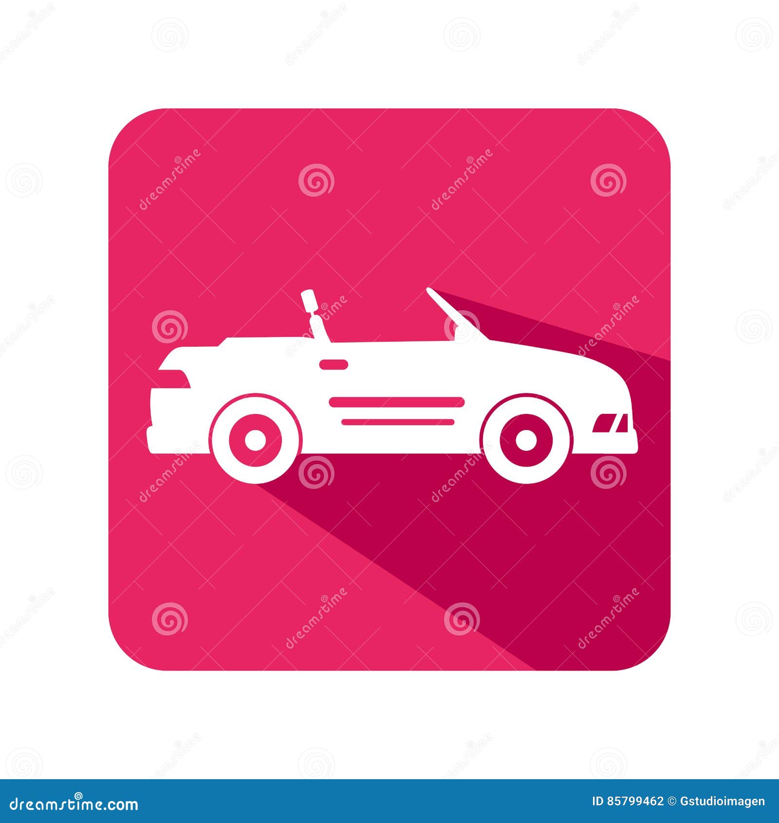 Car sport vehicle icon stock vector. Illustration of sport - 85799462