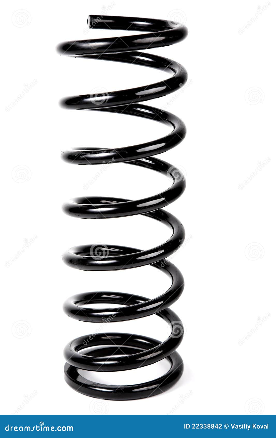 Car spring stock photo. Image of dribbling, steel, shiny - 22338842