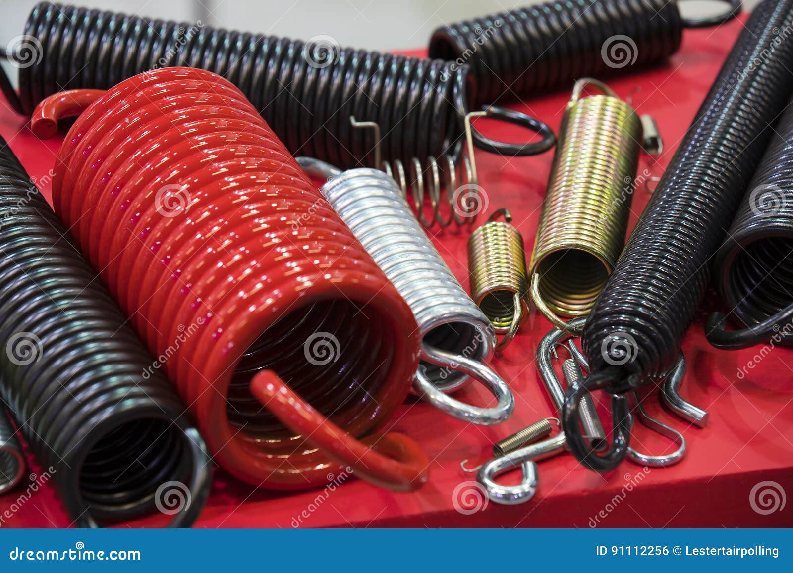 Car springs stock photo. Image of amortize, abstract - 91112256