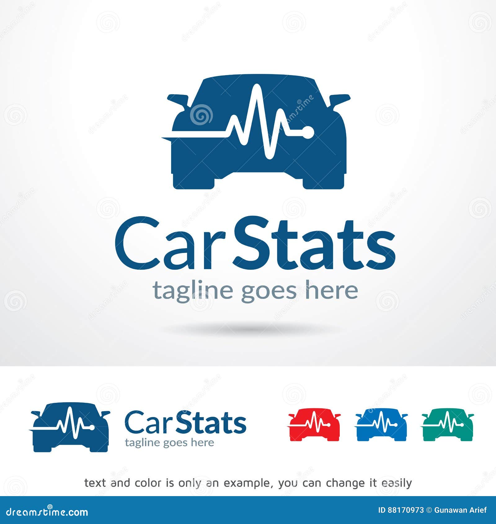 Car Stas Logo Template Design Vector Stock Vector - Illustration of ...