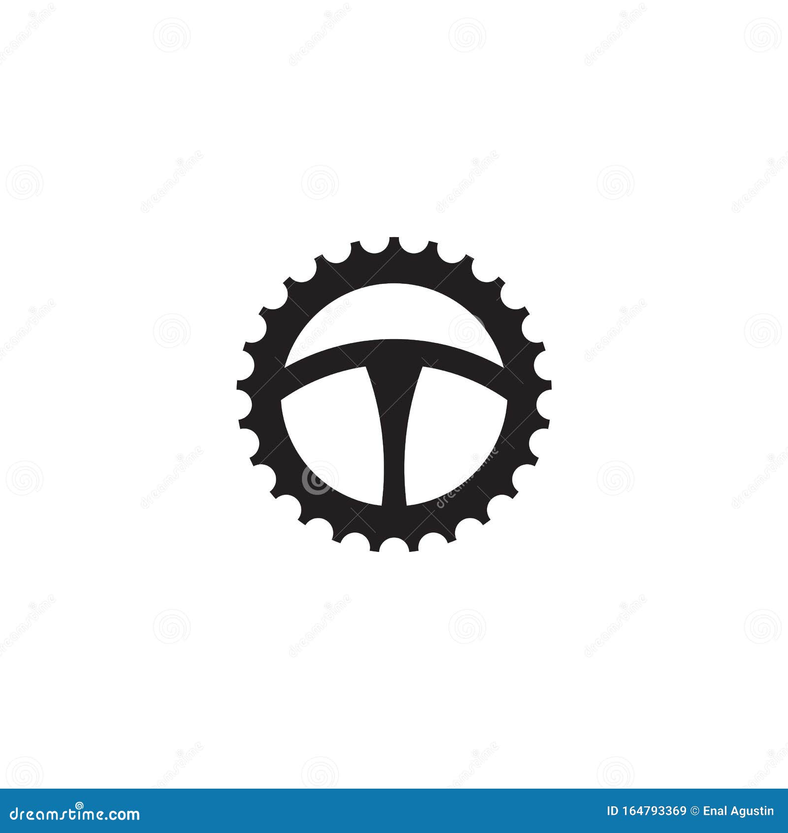 Car Steering Icon Logo Design Template Stock Vector - Illustration of ...