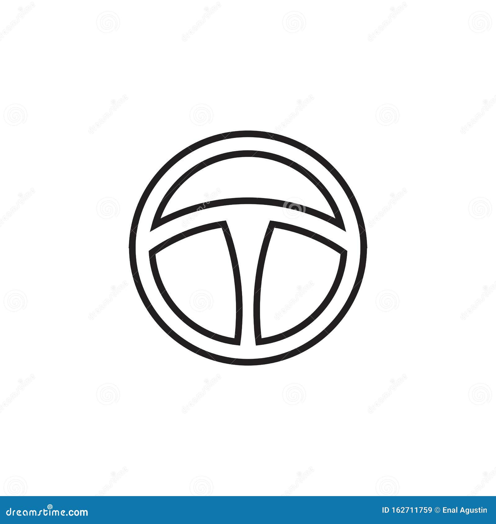 Car Steering Logo Design Vector Template Stock Vector - Illustration of ...