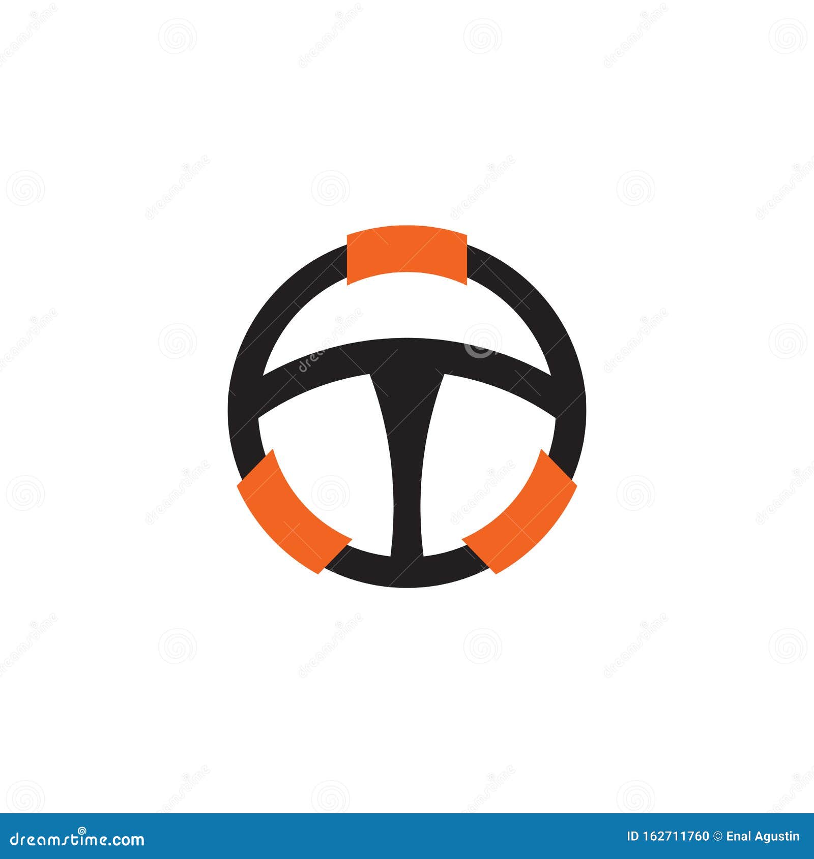 Car Steering Logo Design Vector Template Stock Vector - Illustration of ...
