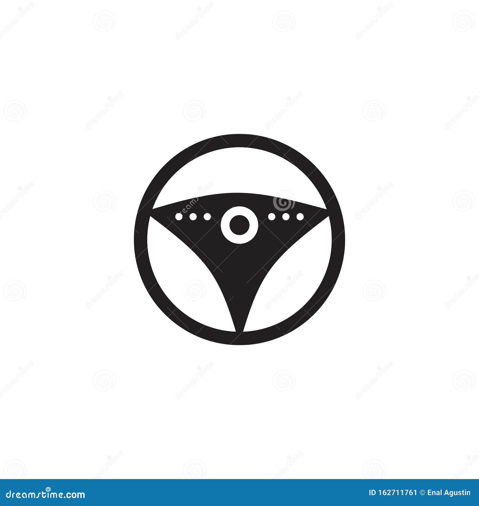 Car Steering Logo Design Vector Template Stock Vector - Illustration of ...