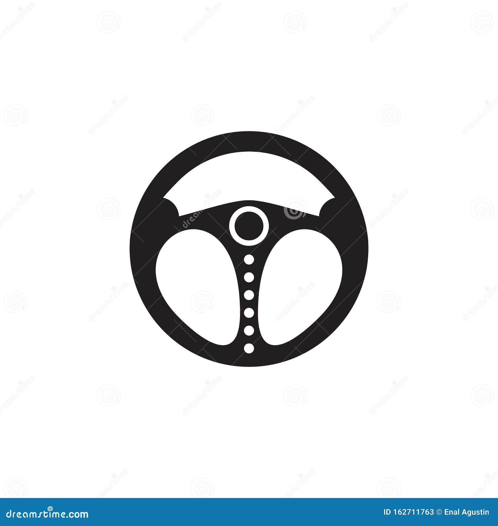 Car Steering Logo Design Vector Template Stock Vector - Illustration of ...
