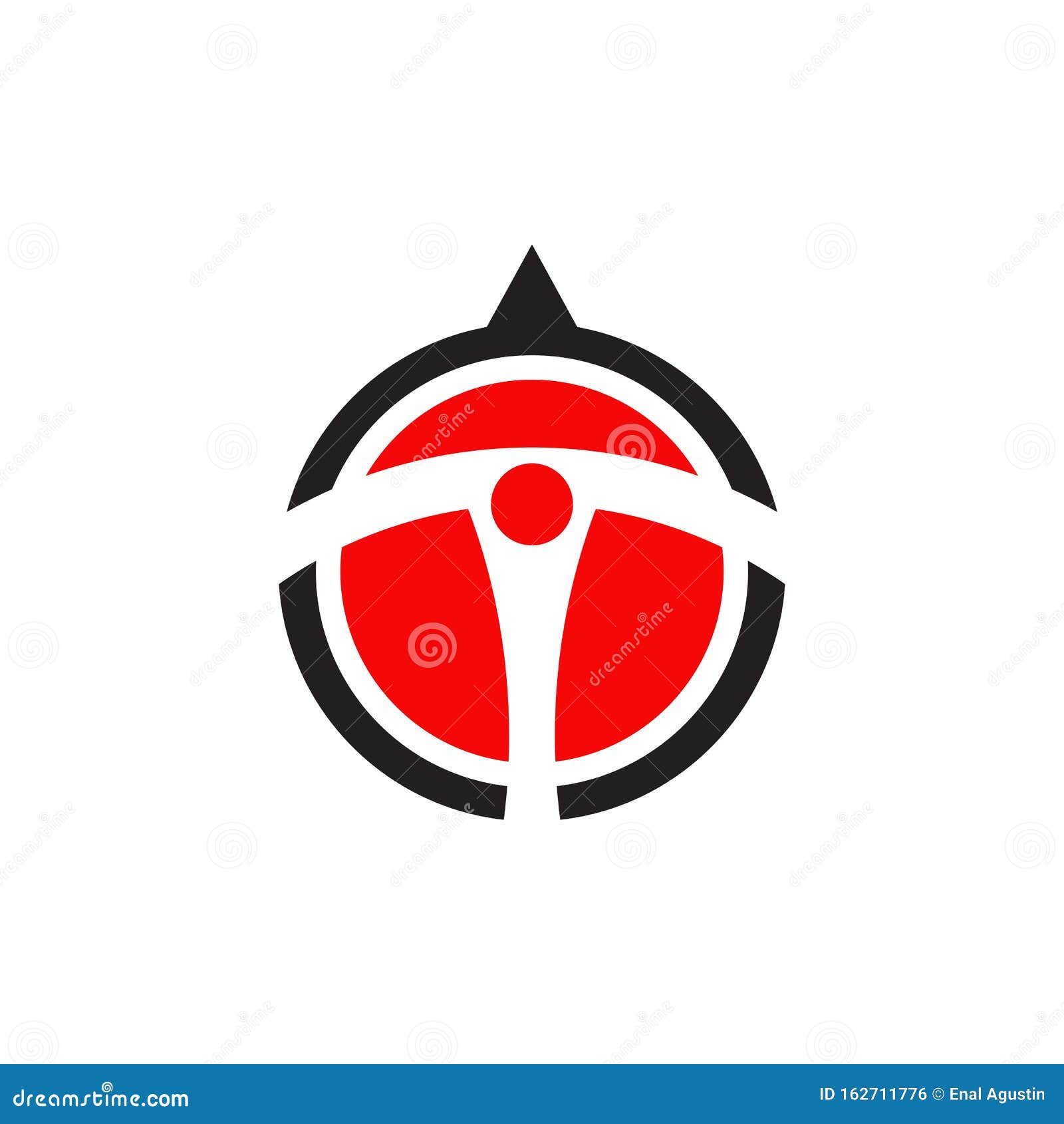 Car Steering Logo Design Vector Template Stock Vector - Illustration of ...