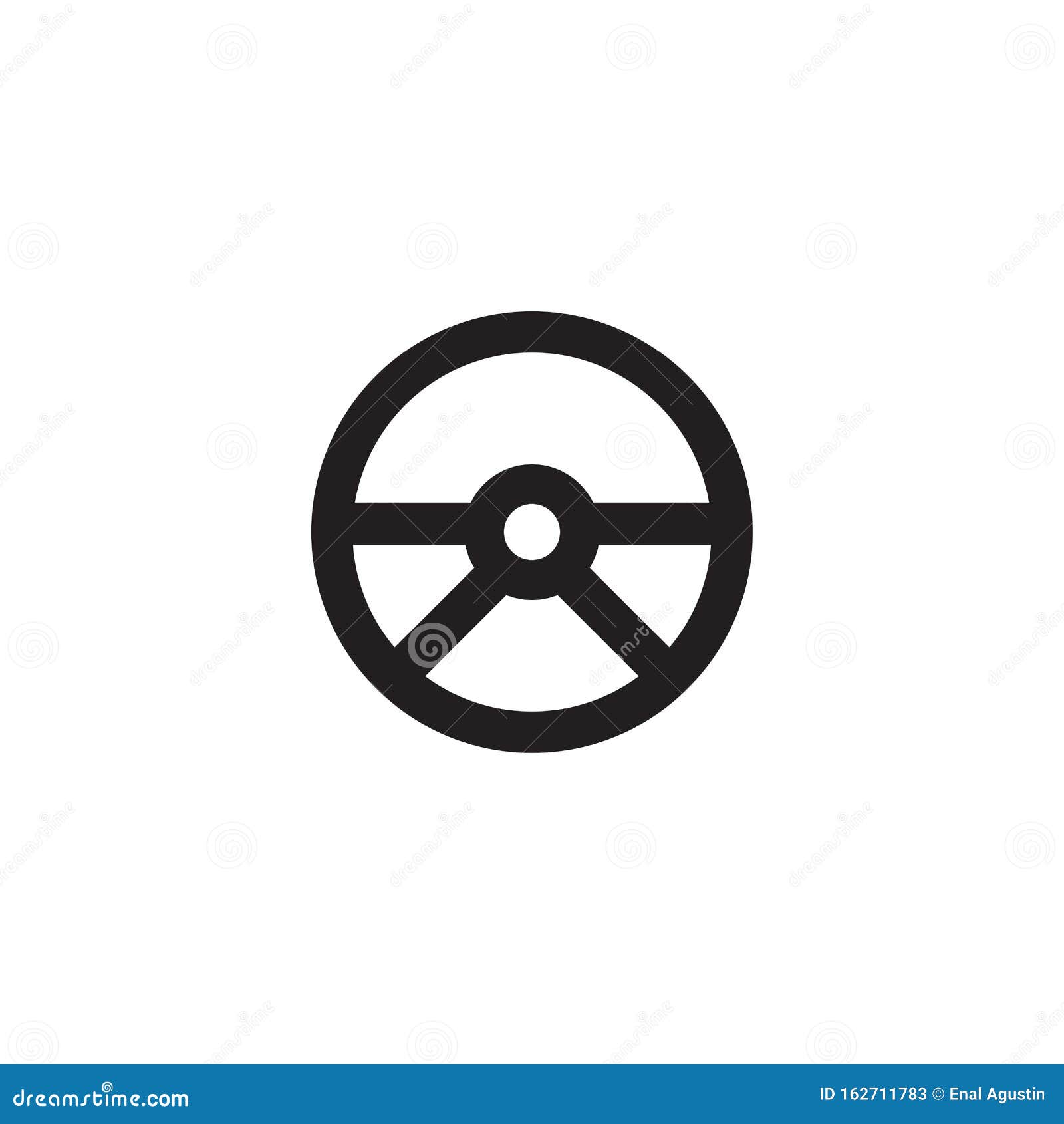 Car Steering Logo Design Vector Template Stock Vector - Illustration of ...