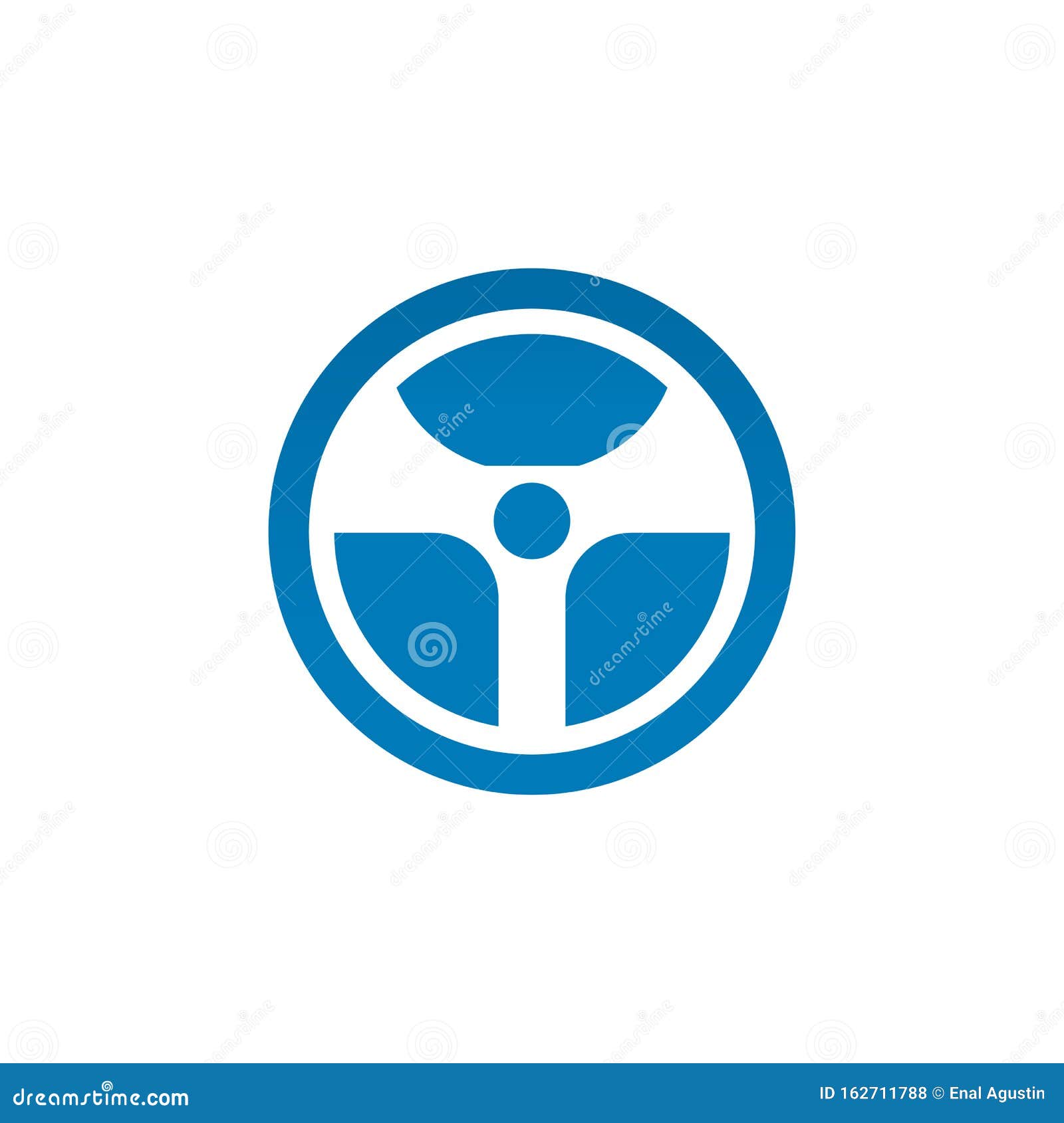 Car Steering Logo Design Vector Template Stock Vector - Illustration of ...