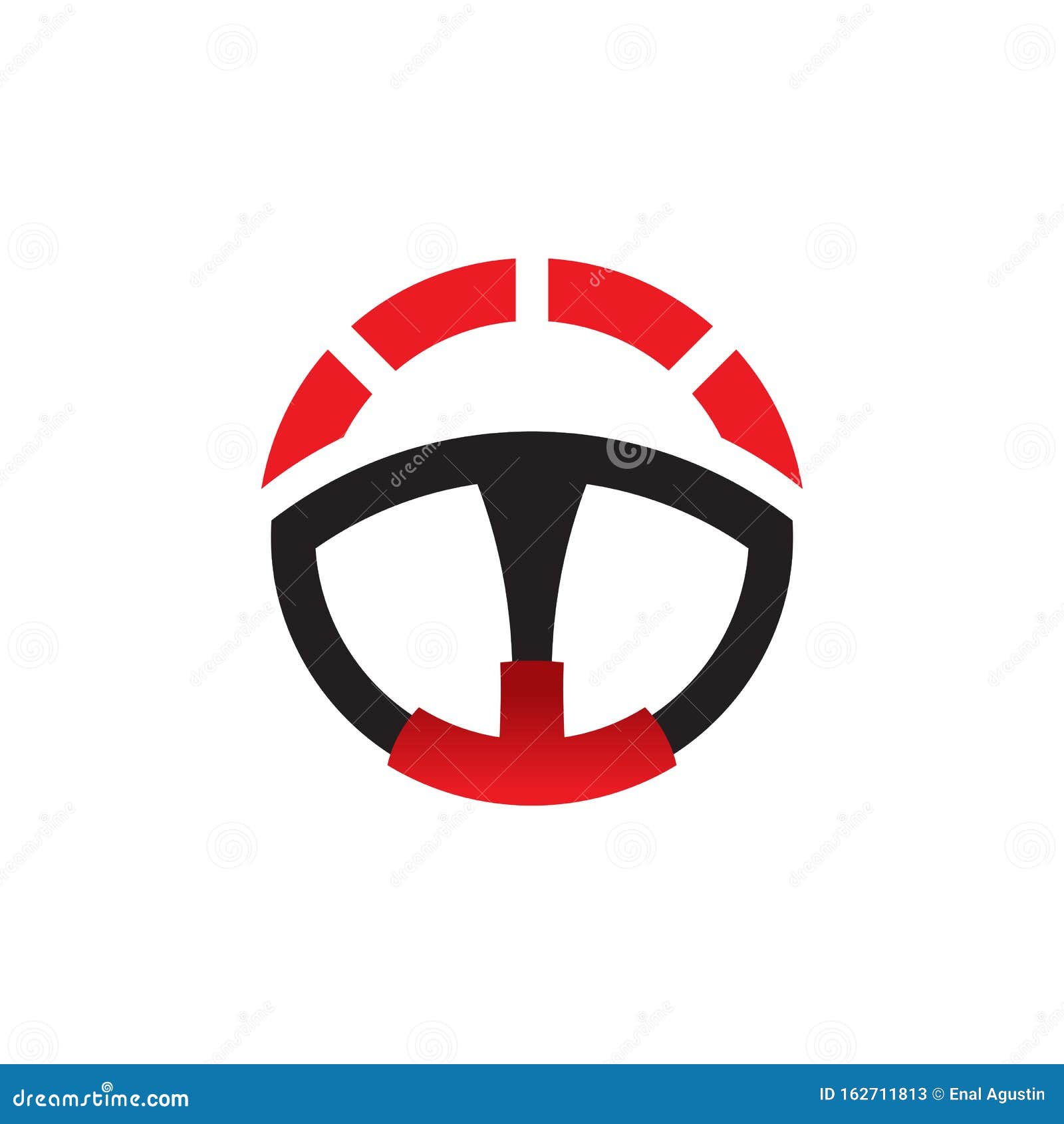 Car Steering Logo Design Vector Template Stock Vector - Illustration of ...