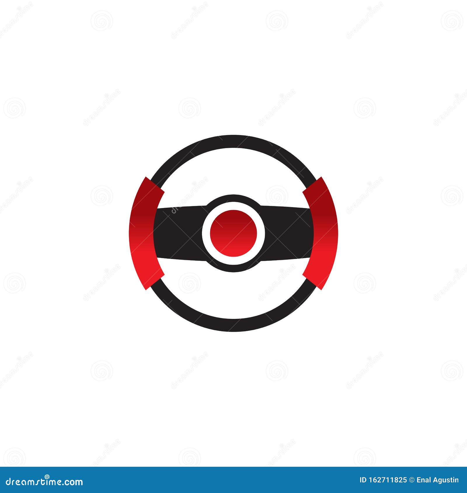 Car Steering Logo Design Vector Template Stock Vector - Illustration of ...