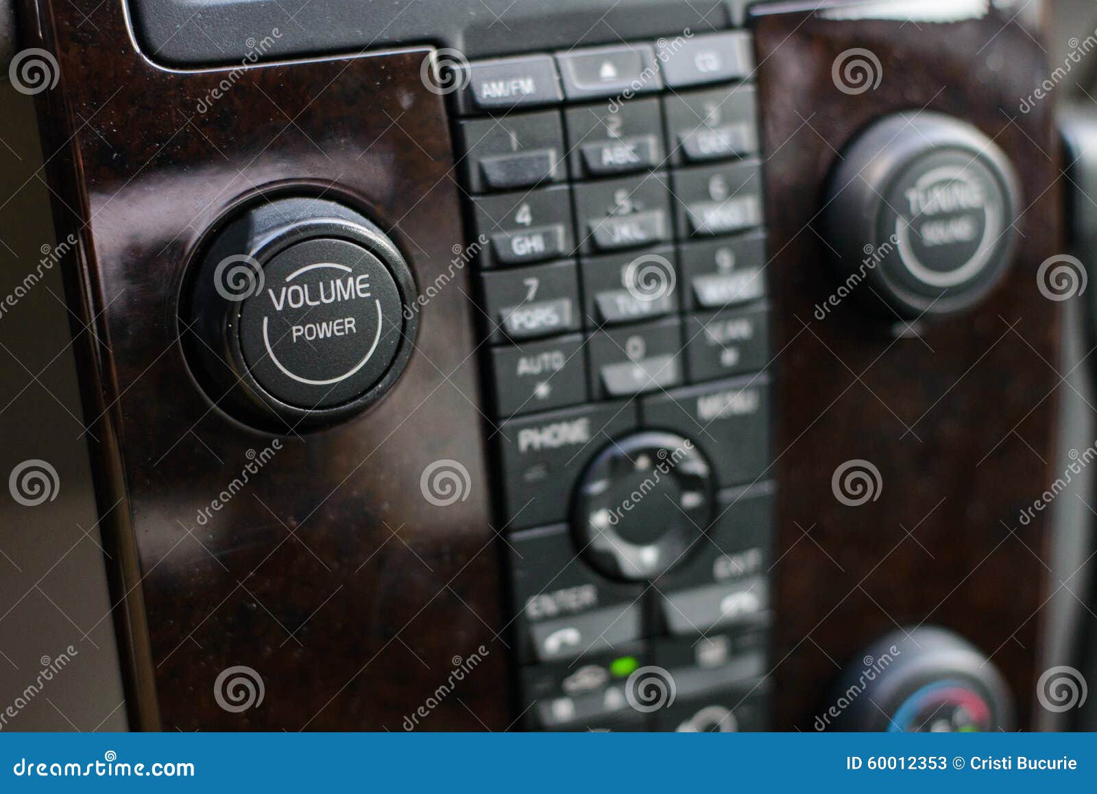 Car stereo stock image. Image of care, stereo, closeup - 60012353