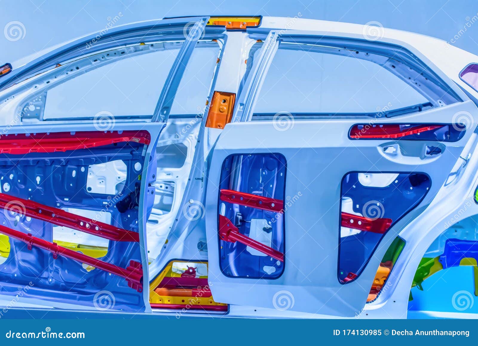 Car structure stock image. Image of check, automobile - 174130985