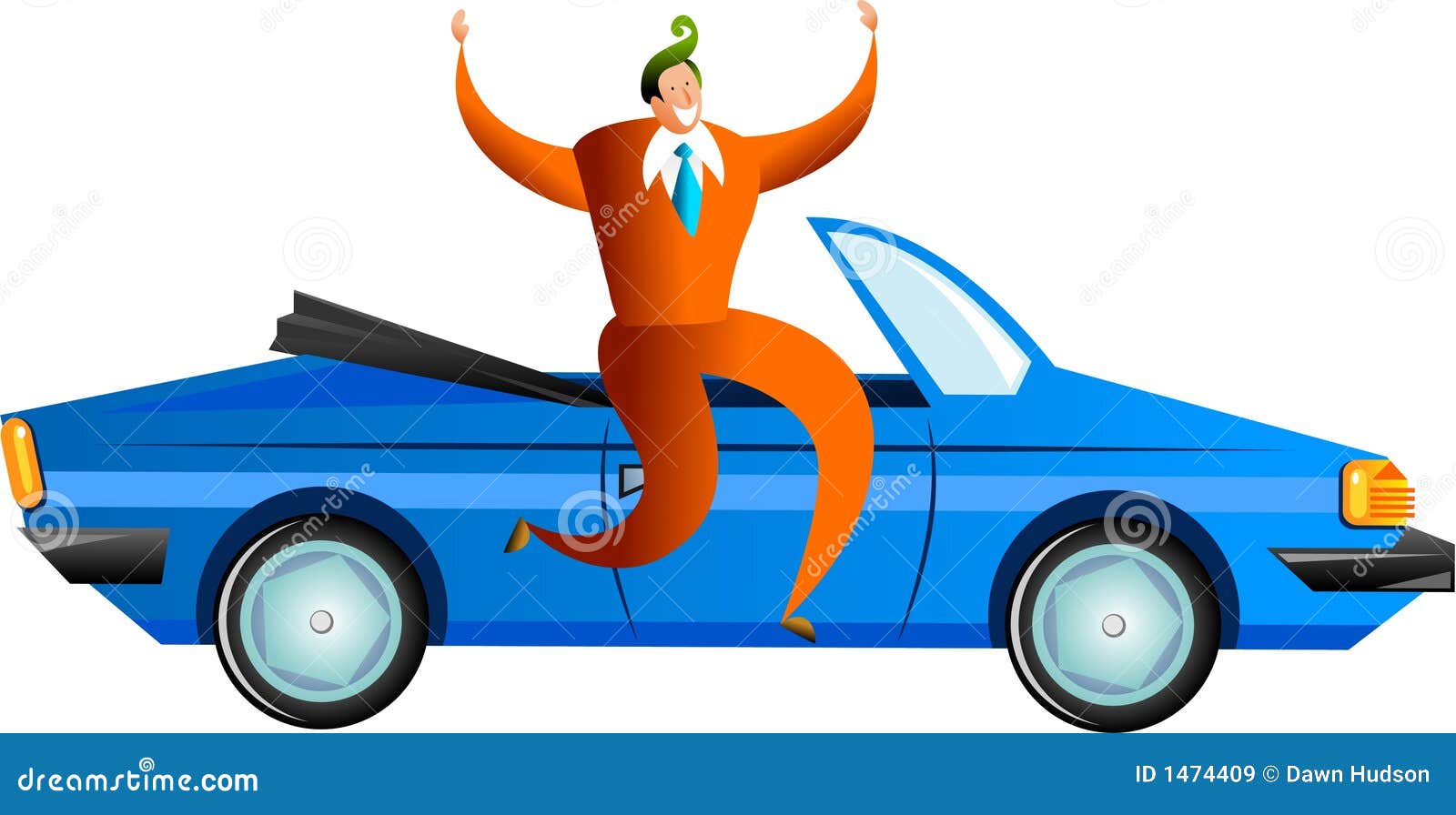 Car success stock illustration. Illustration of purchase - 1474409