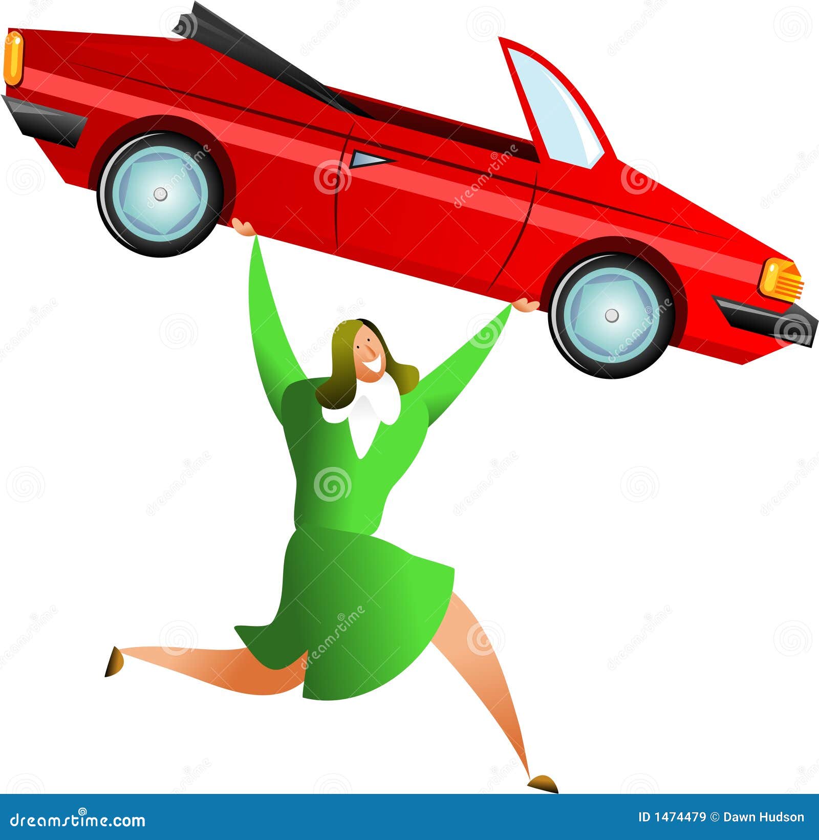 Car success stock illustration. Illustration of auto, confidence - 1474479