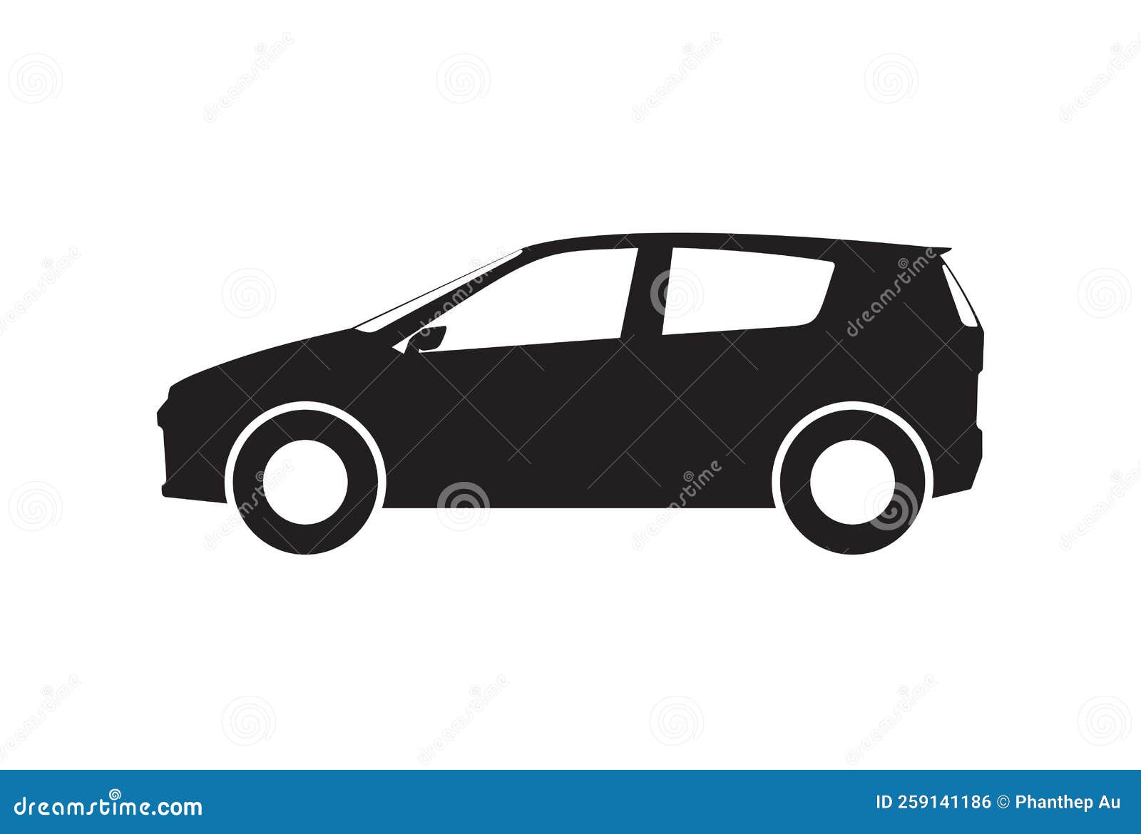 Car Symbol Side View for Web Site , Logo, App, Vector Stock Vector ...