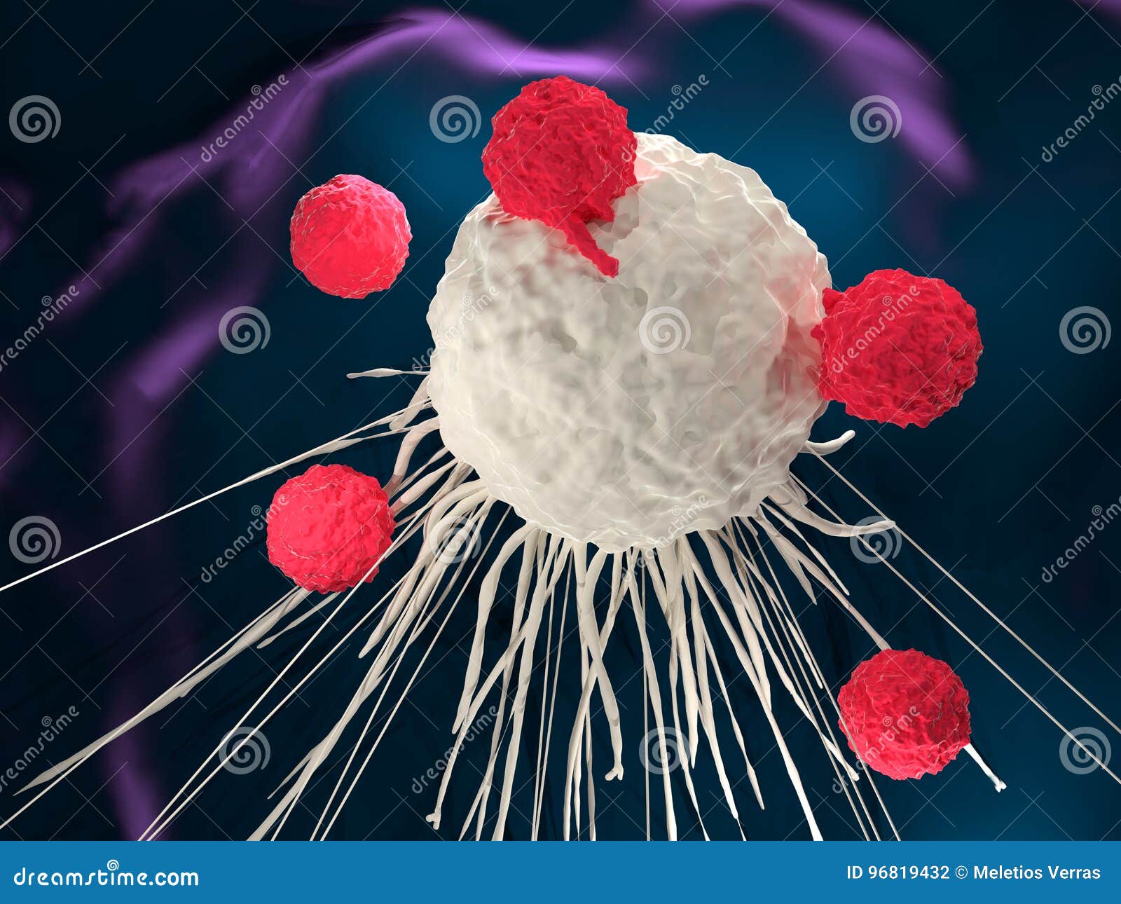 CAR-T cell therapy stock photo. Image of biology, therapy - 96819432