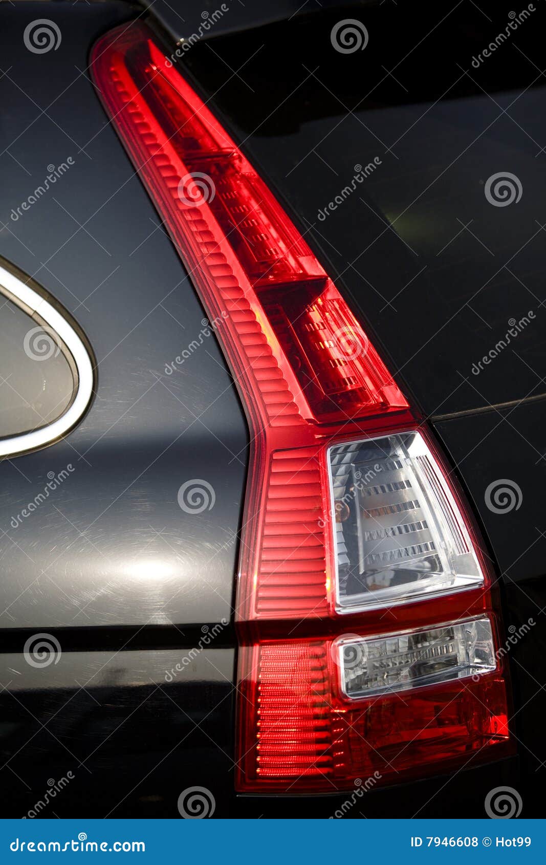 Car tail lights stock photo. Image of brake, shiny, reflector - 7946608