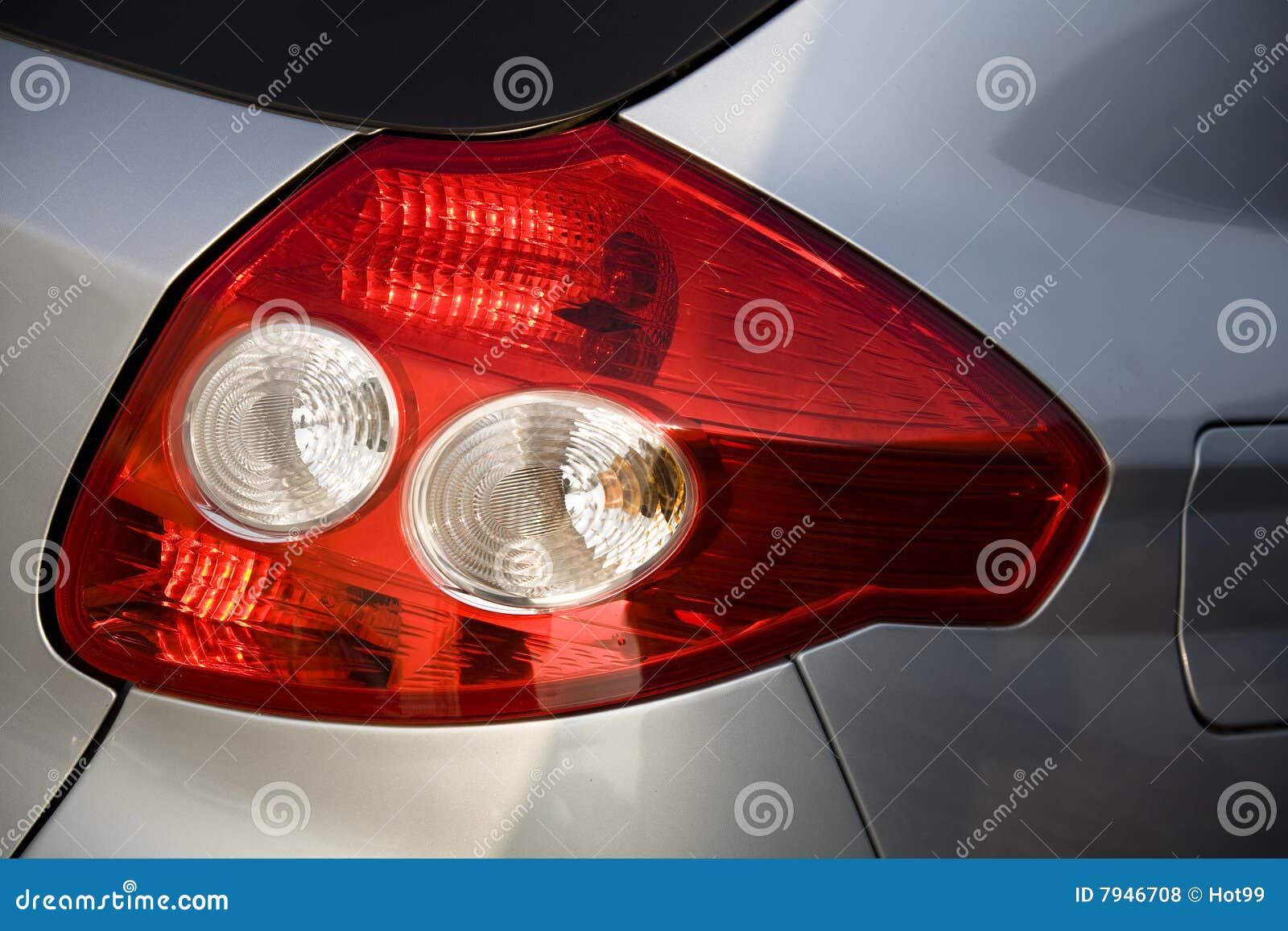 Car tail lights stock photo. Image of headlamp, back, rover - 7946708