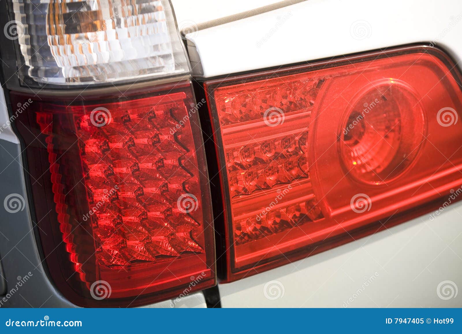 Car tail lights stock image. Image of lamp, cars, headlamp - 7947405