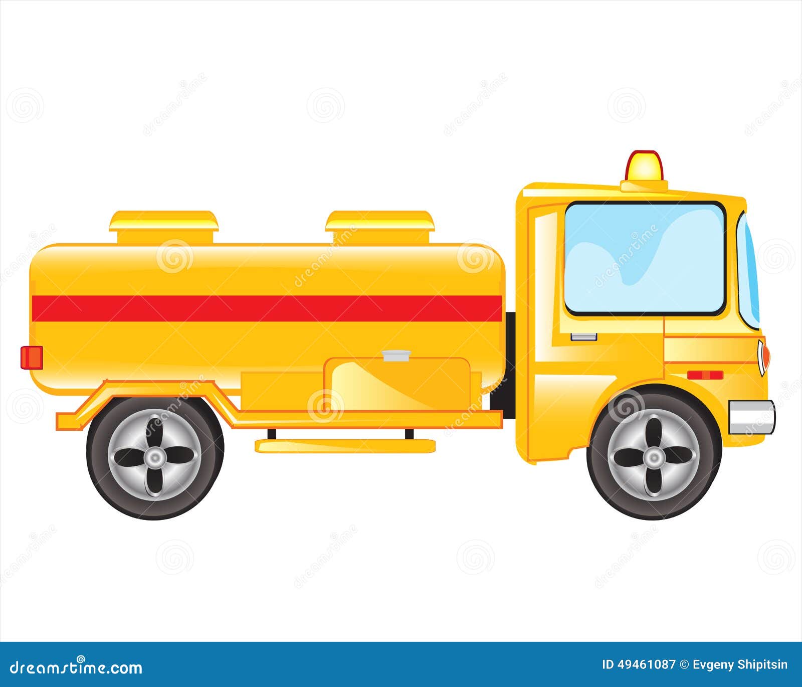 Car with tank stock vector. Illustration of freight, illustrations ...