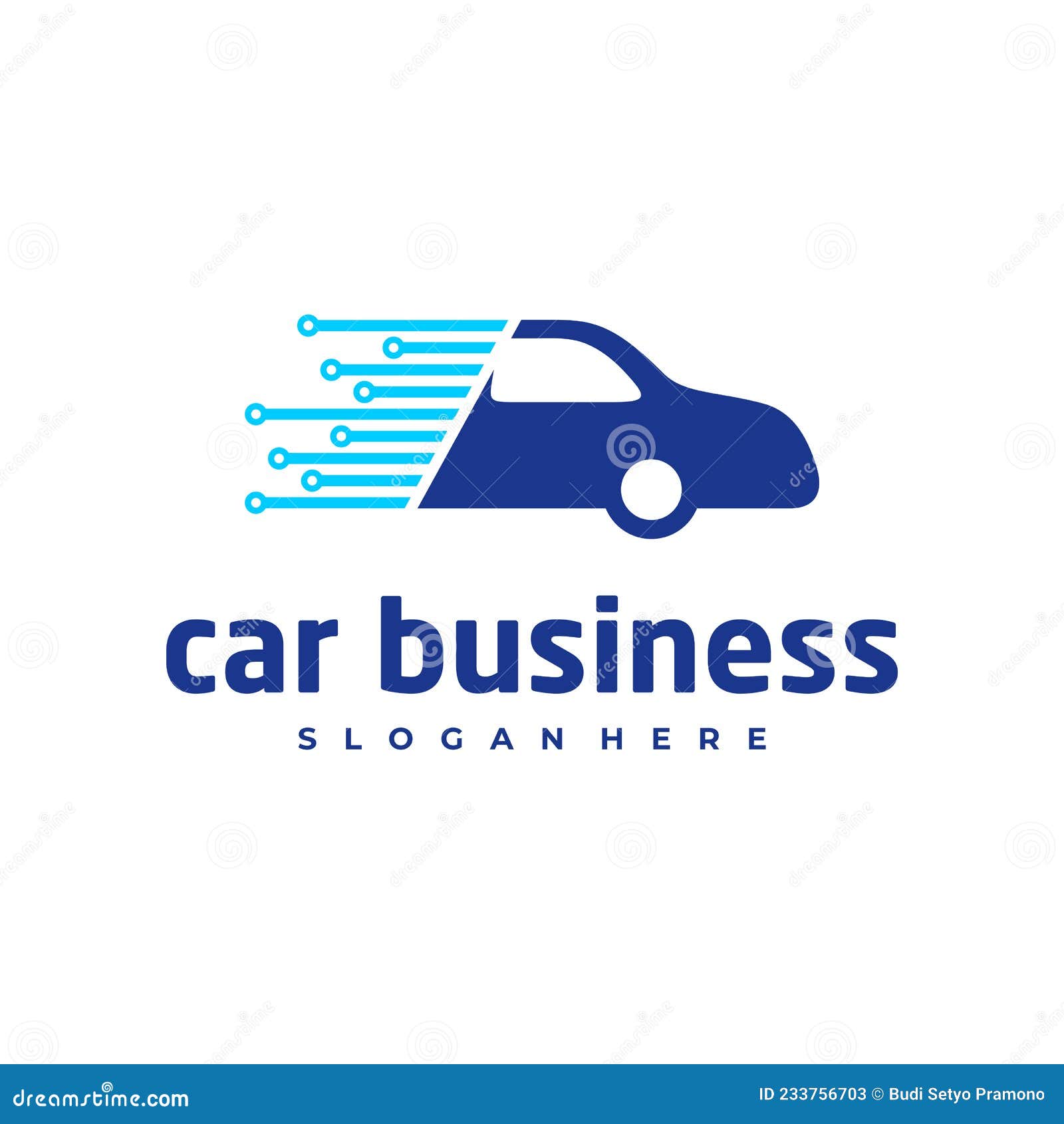 Car Tech Logo Vector Template, Creative Car Logo Design Concepts Stock ...