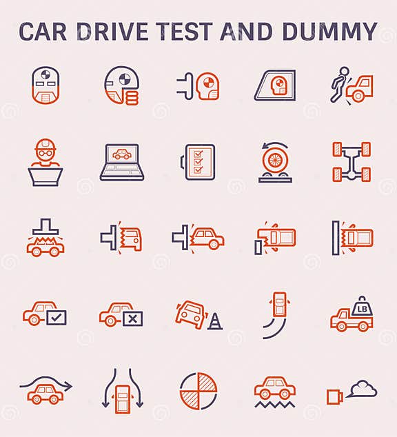 Car test icon stock vector. Illustration of model, aerodynamic - 126016582