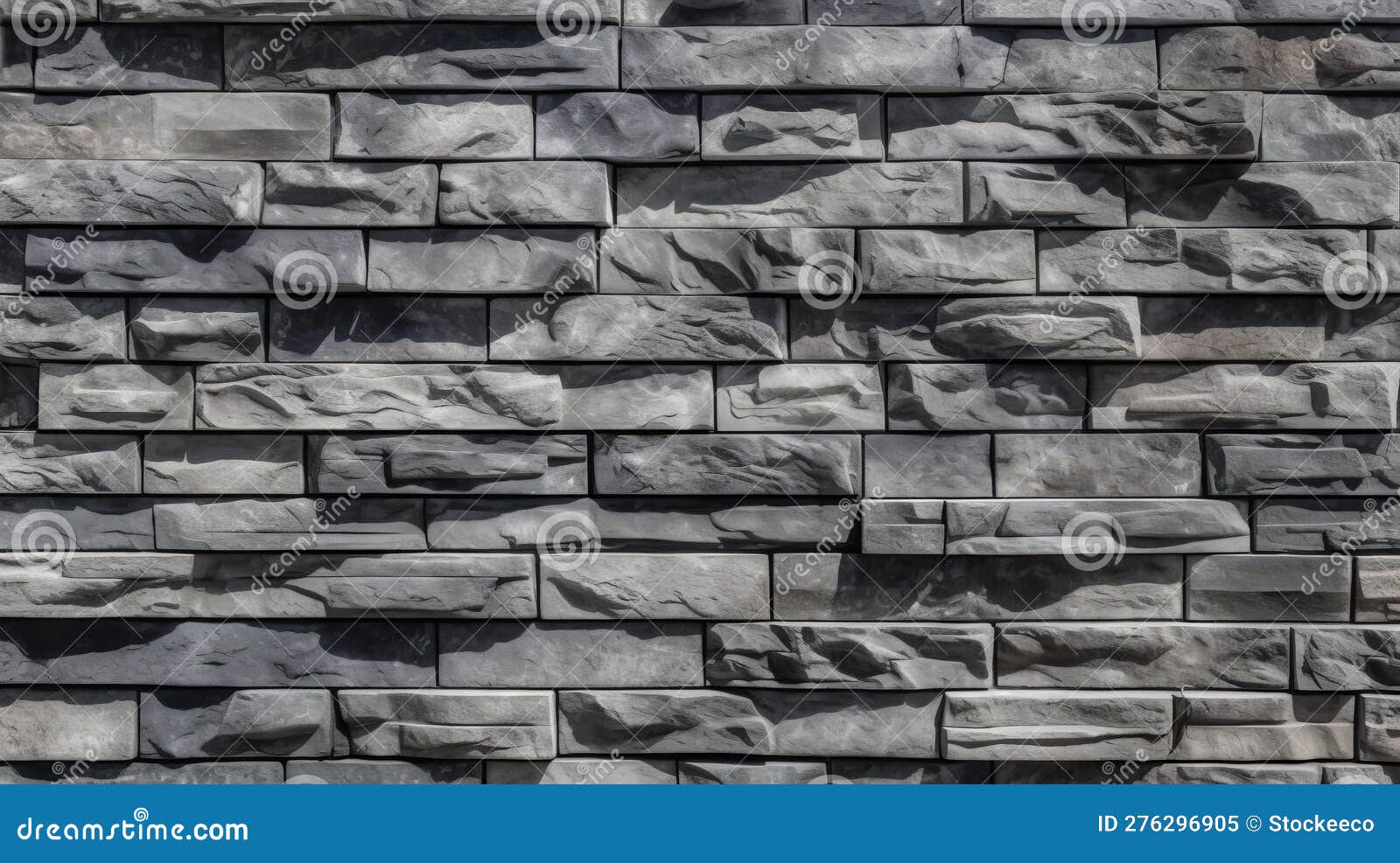 Car Textured Stone Cladding Pattern for Walls Stock Illustration ...