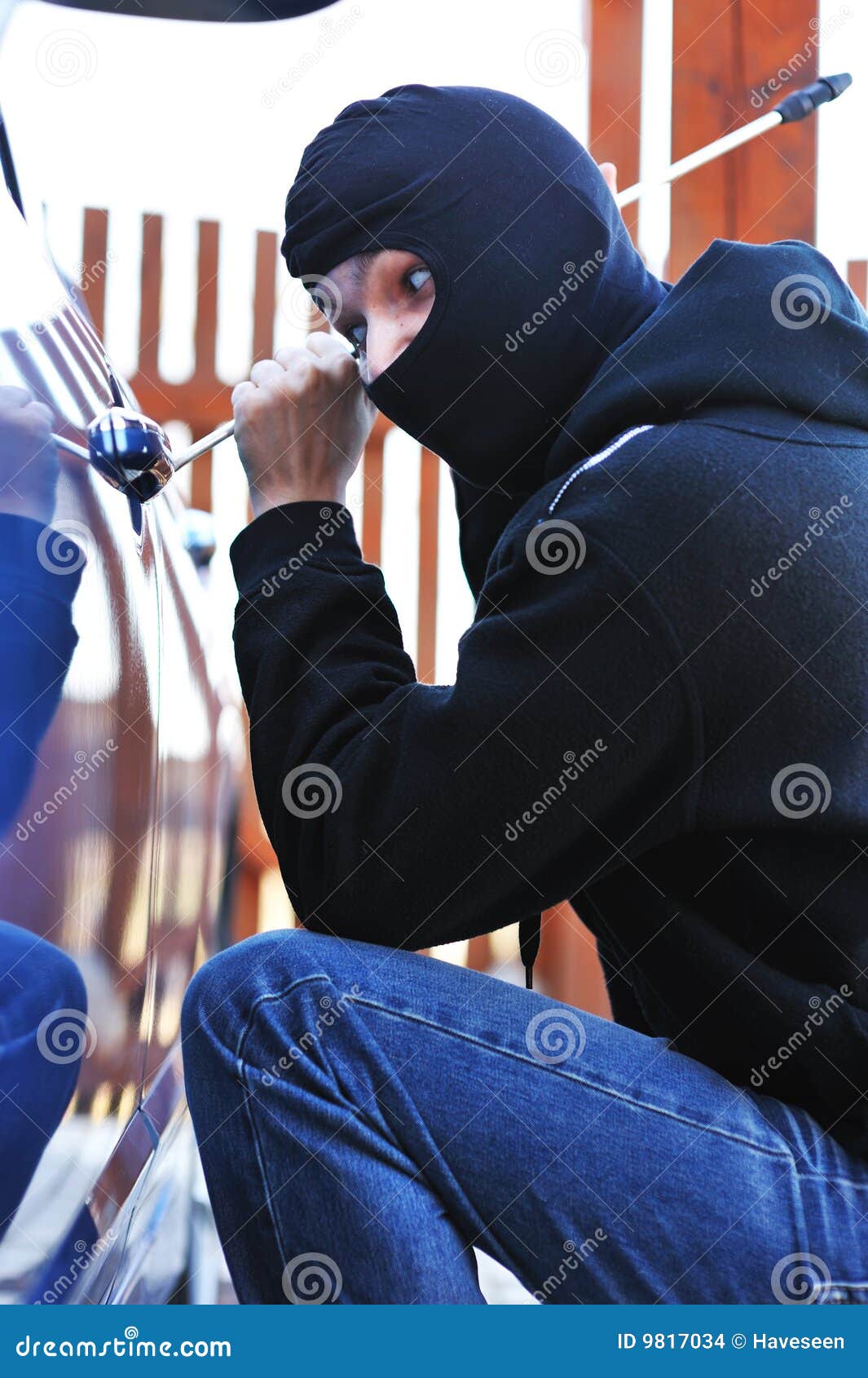 Car thief stock photo. Image of crime, forbidden, evil - 9817034