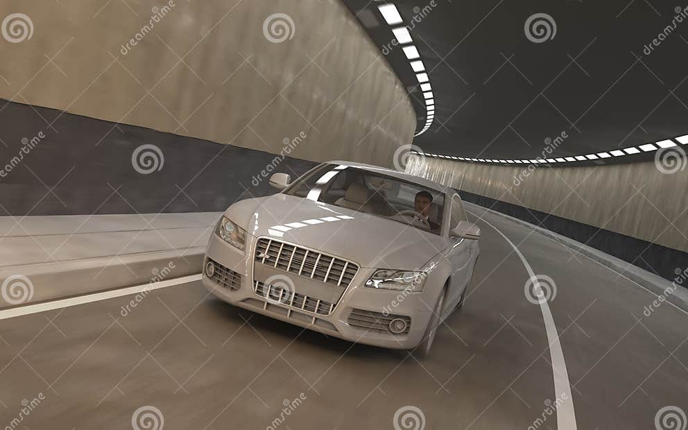 Car Three-Dimensional Visualization Stock Photo - Image of light, wheel ...