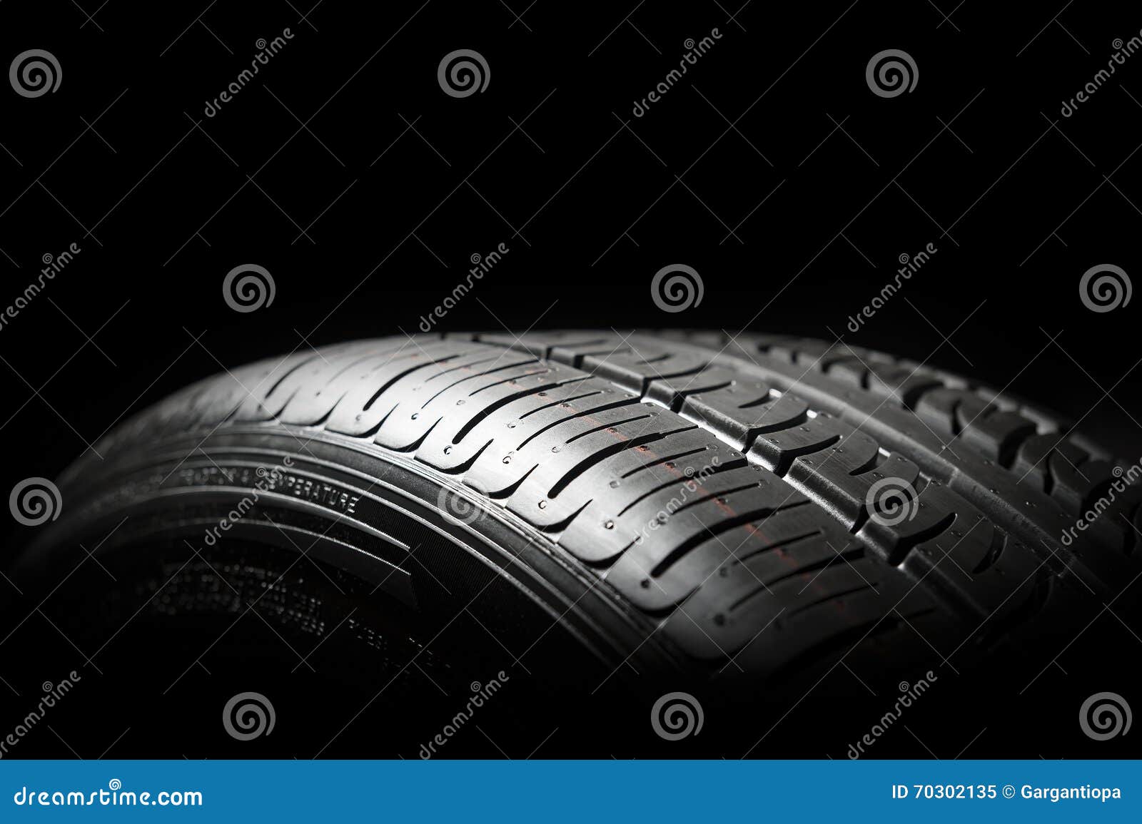 Car tire close-up stock image. Image of close, season - 70302135