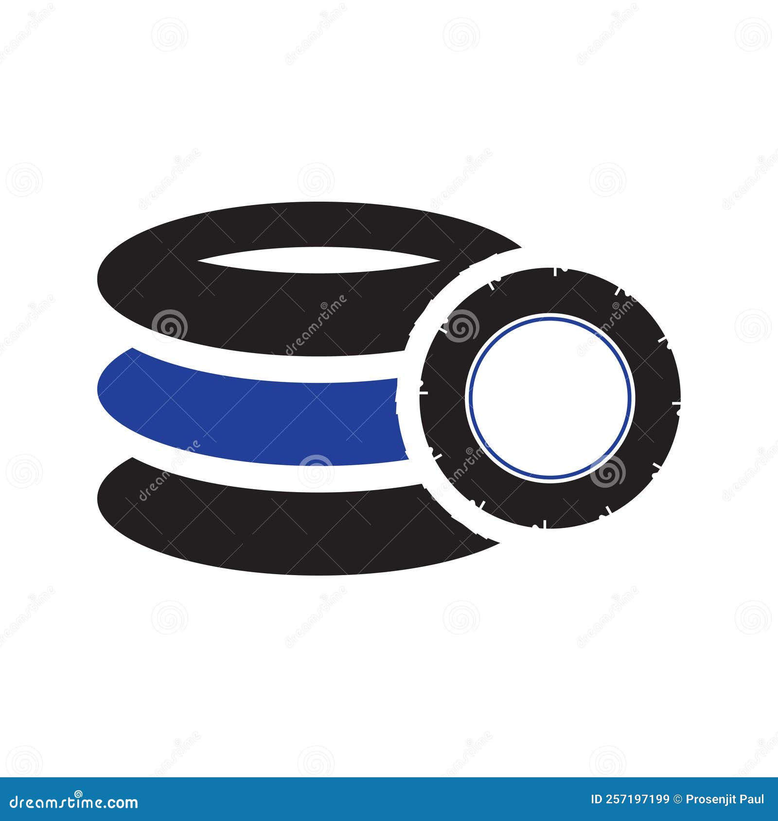 Car tire icon stock vector. Illustration of pictogram - 257197199